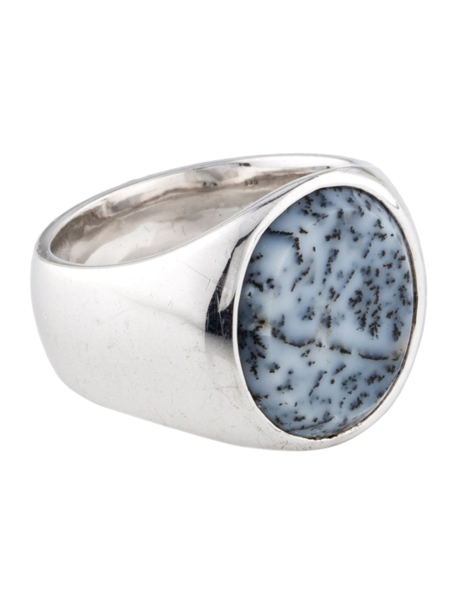 Tom Ford Opal Signet Ring - Sterling Silver Signet Ring, Rings ...