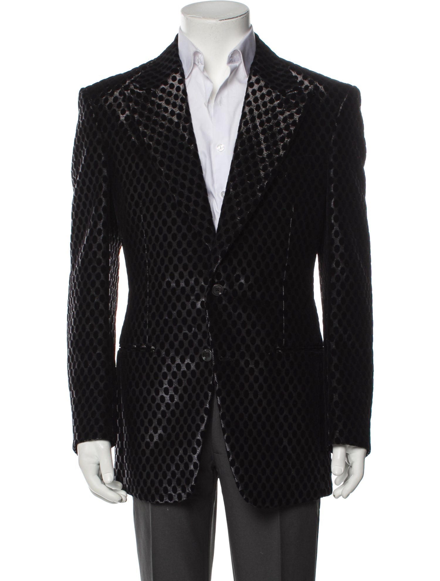 Tom Ford Printed Blazer - Black Suiting, Clothing - TOM167169 | The ...
