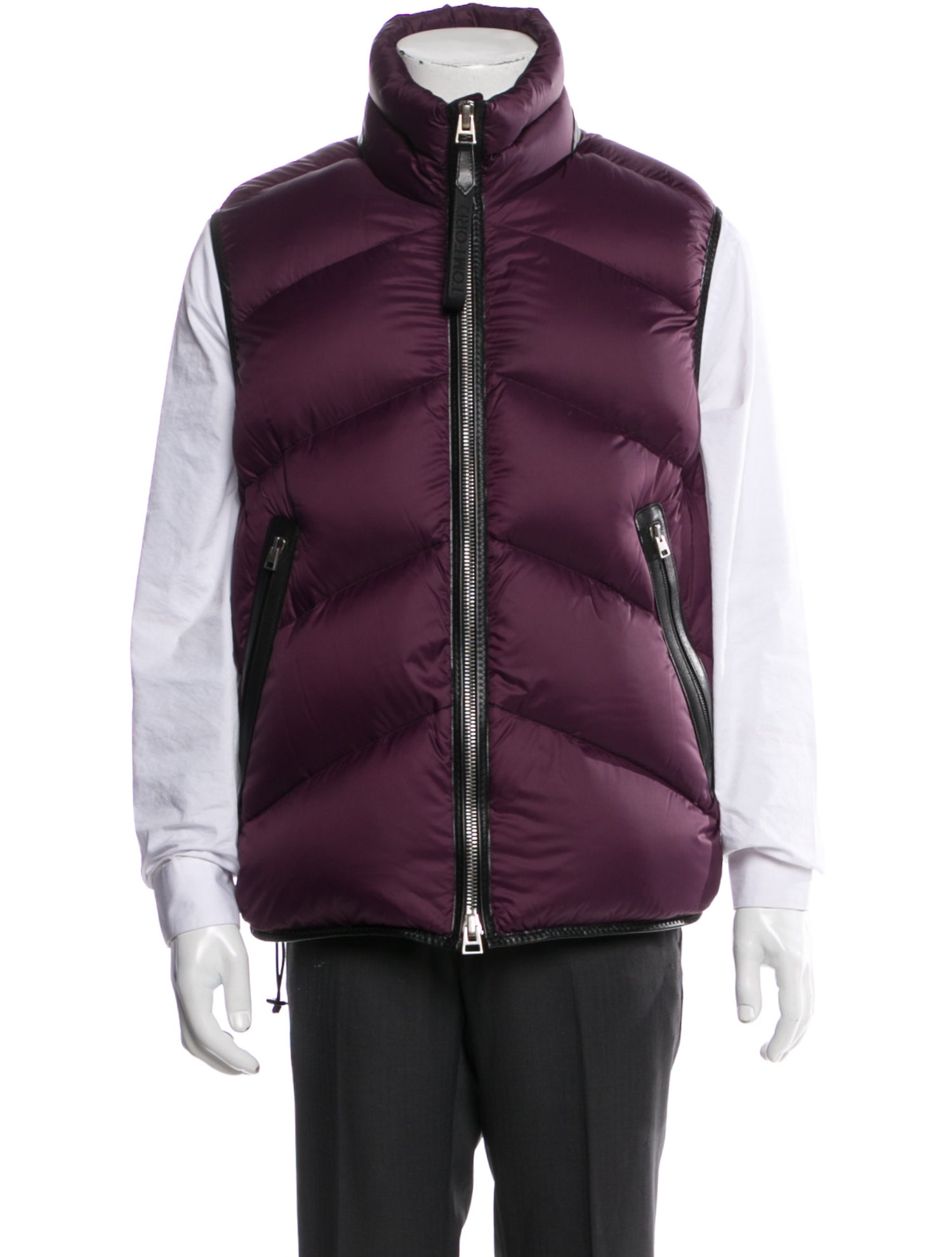 Tom Ford Vest - Purple Outerwear, Clothing - TOM173339 | The RealReal