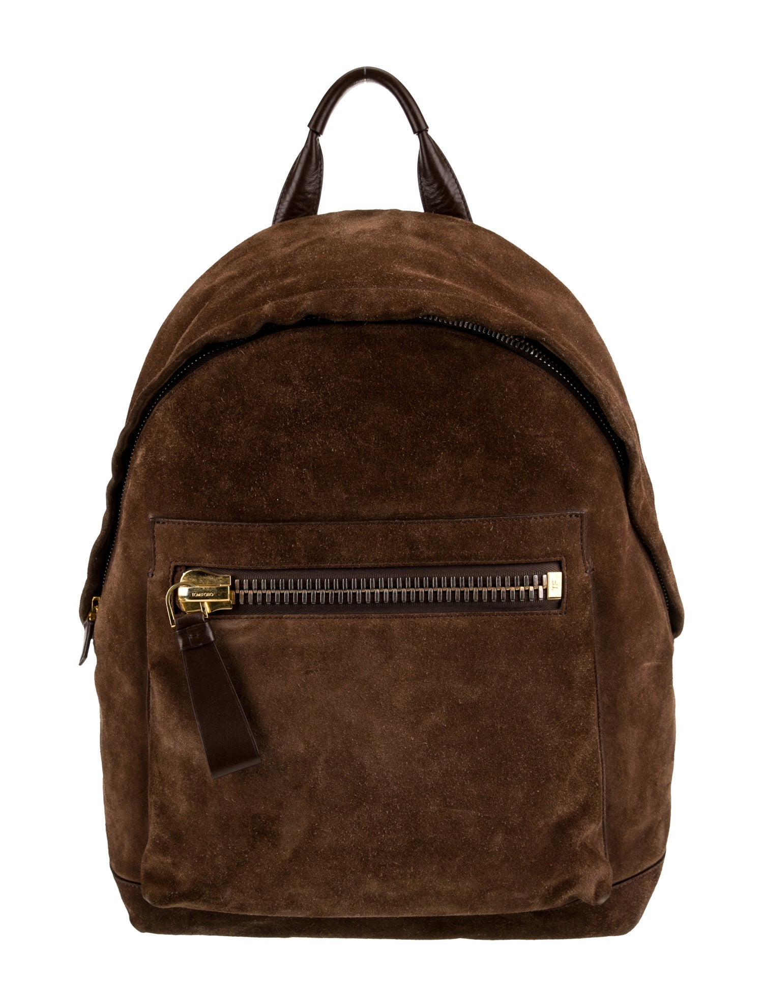 Tom Ford Suede Backpack - Brown Backpacks, Bags - TOM173683 | The RealReal
