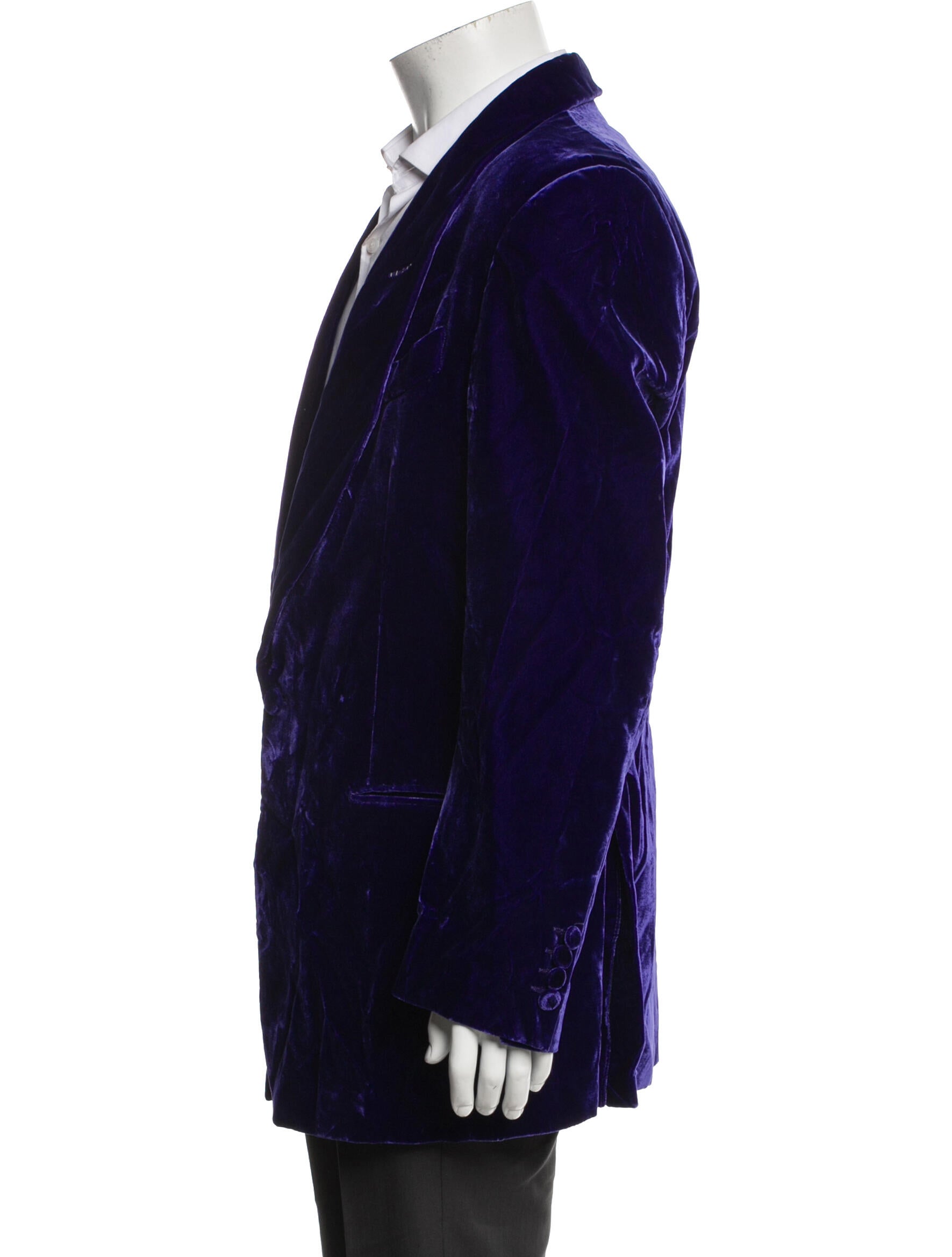 Tom Ford Blazer - Blue Suiting, Clothing - TOM178994 | The RealReal