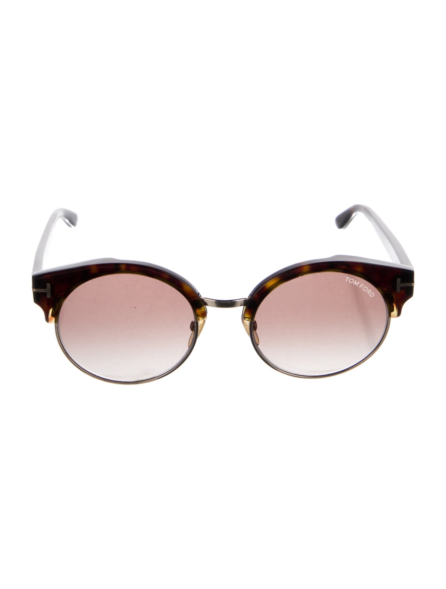 Tom Ford 367347 Round Sunglasses - Brown Sunglasses, Accessories - TOM181774 | The RealReal