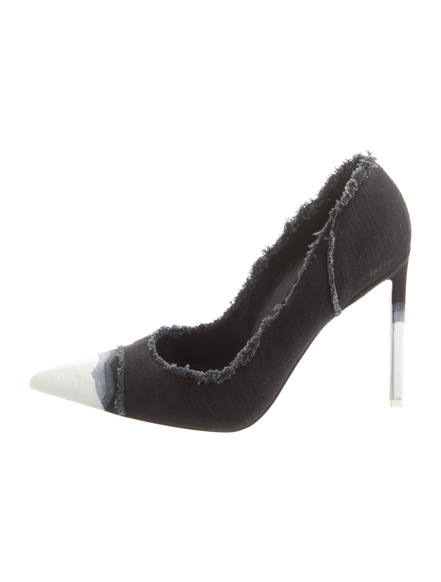 Tom Ford Denim Colorblock Pattern Pumps - Blue Pumps, Shoes - TOM186175 ...