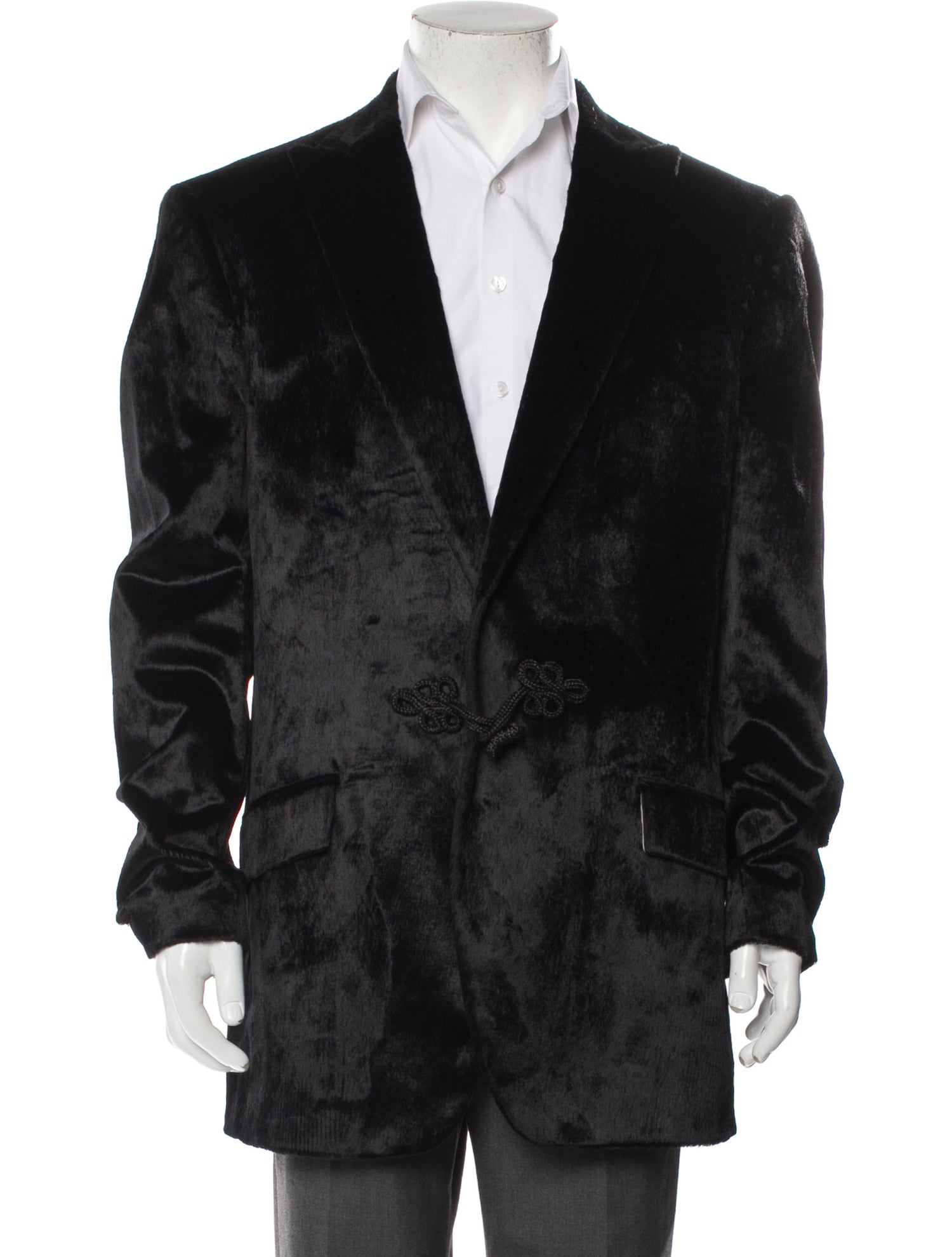 Tomasz Starzewski Blazer - Black Suiting, Clothing - TOMST20140 | The ...