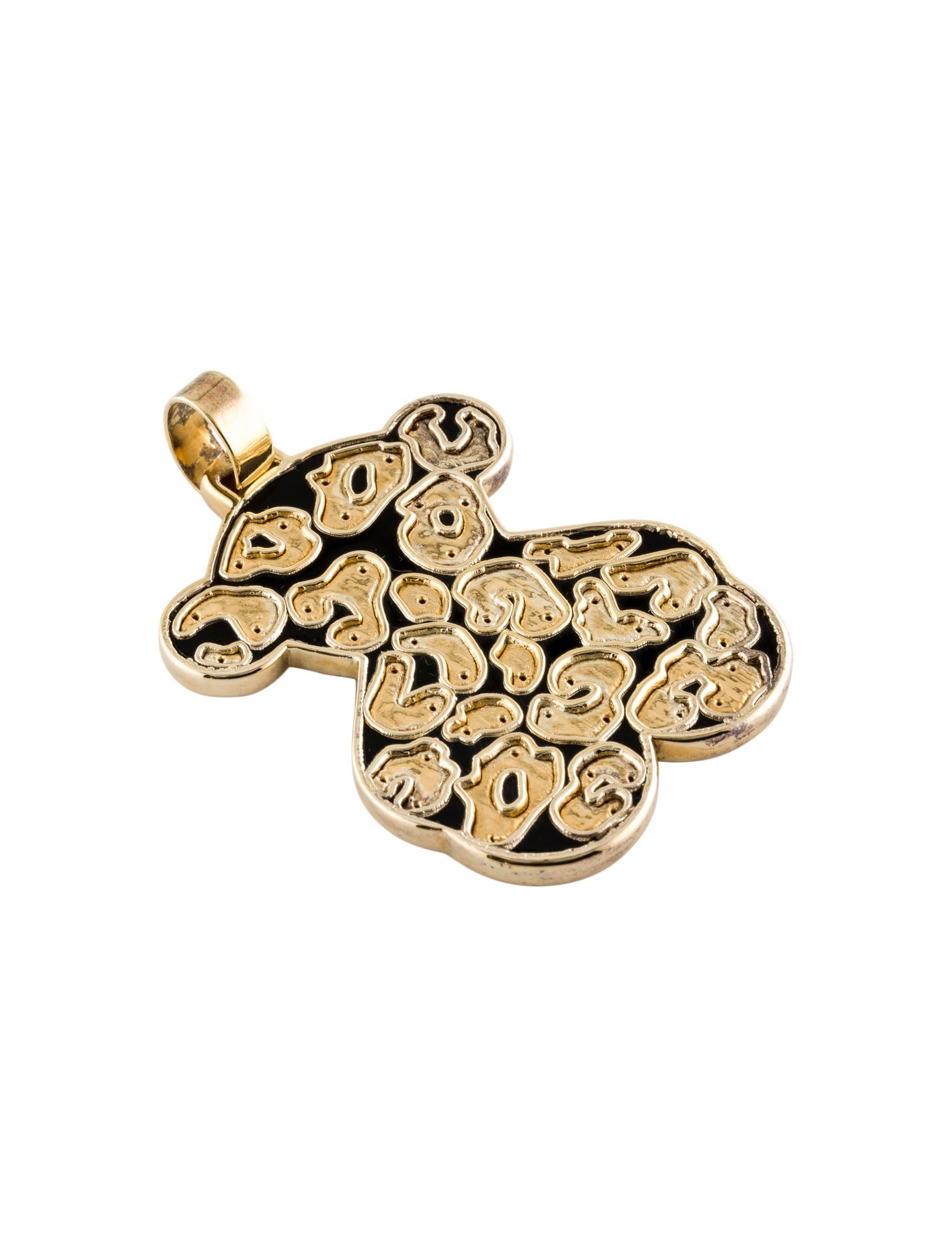 Tous Enamel Teddy Bear Pendant - Pendant Necklace, Necklaces - TOU21144 ...