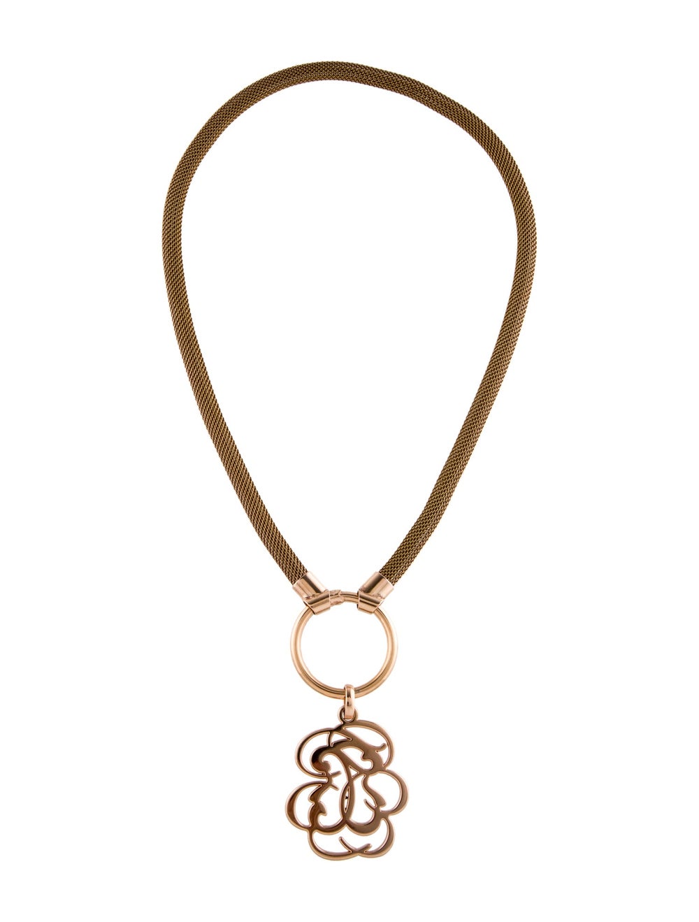Tous 18K Vermeil Rubric Pendant Necklace - Gem
