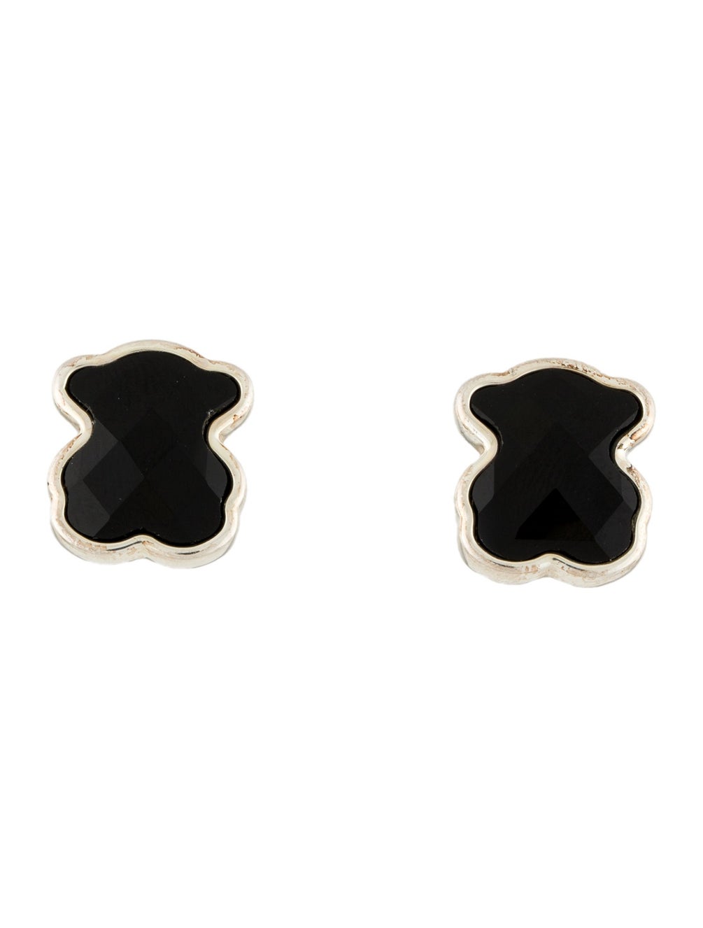 Tous Onyx Tous Color Stud Earrings - Sterling Silver Stud, Earrings ...