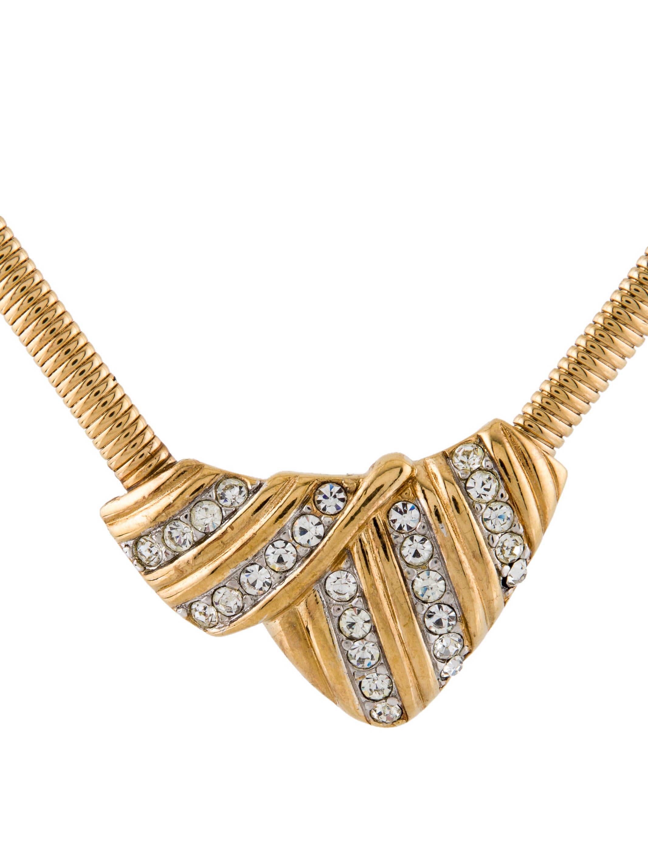 Necklace Diamond Collar Necklace - Platinum Collar, Necklaces ...