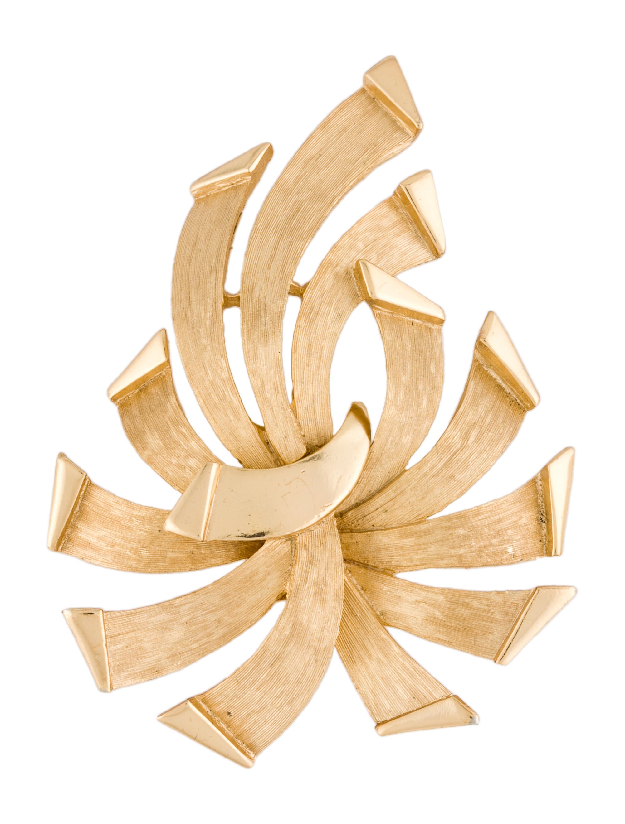 Chanel Camellia Brooch - Gold-Tone Metal Pin, Brooches - CHA154776 ...