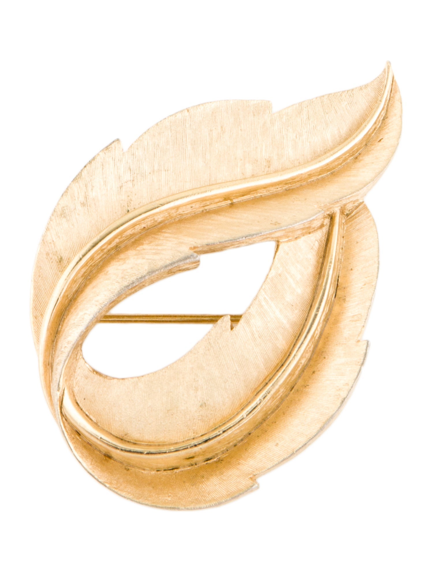 Chanel Camellia Flower Brooch - Gold-Tone Metal Pin, Brooches ...