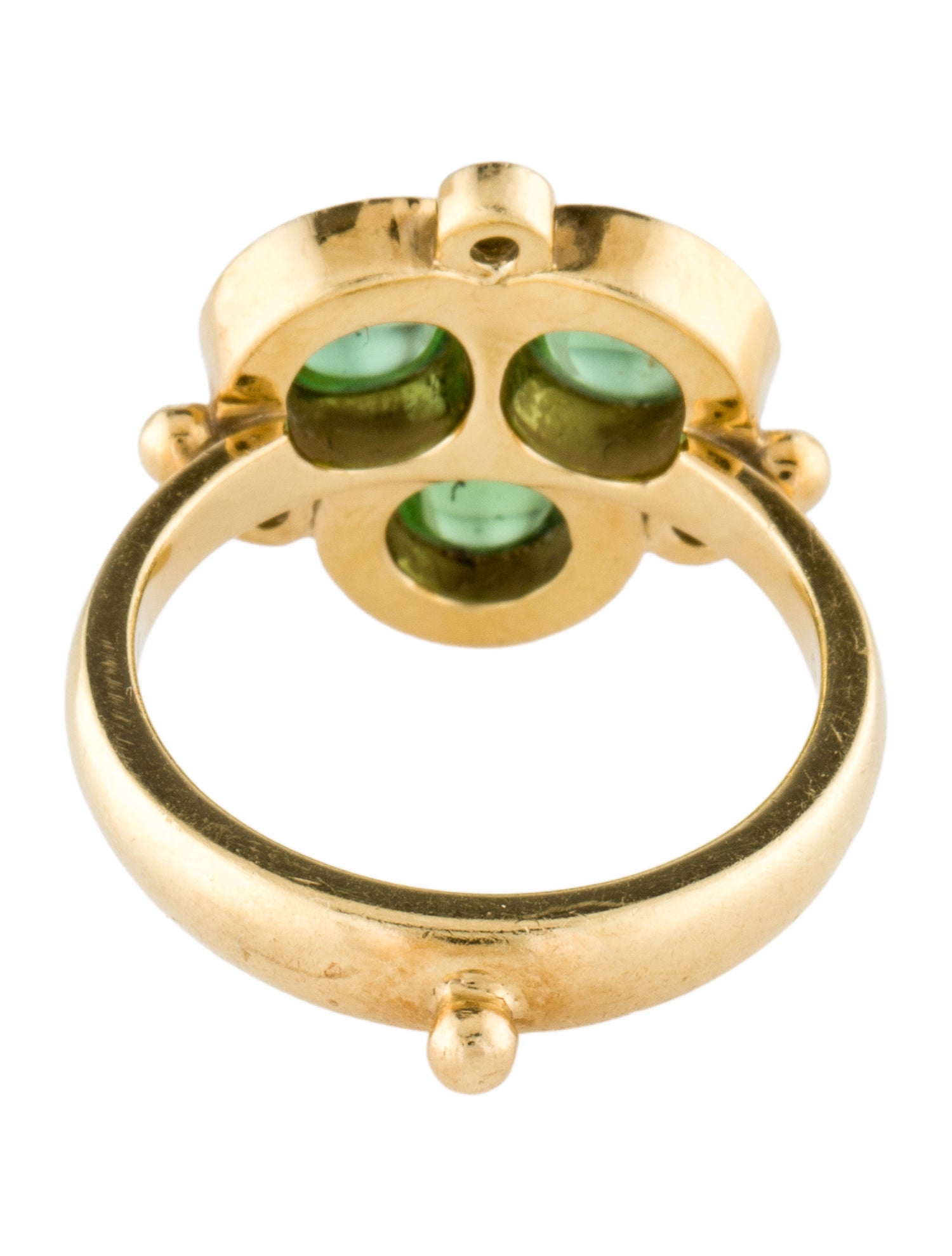 Temple St. Clair 18K 3.10ctw Tourmaline & Diamond Cocktail Ring ...