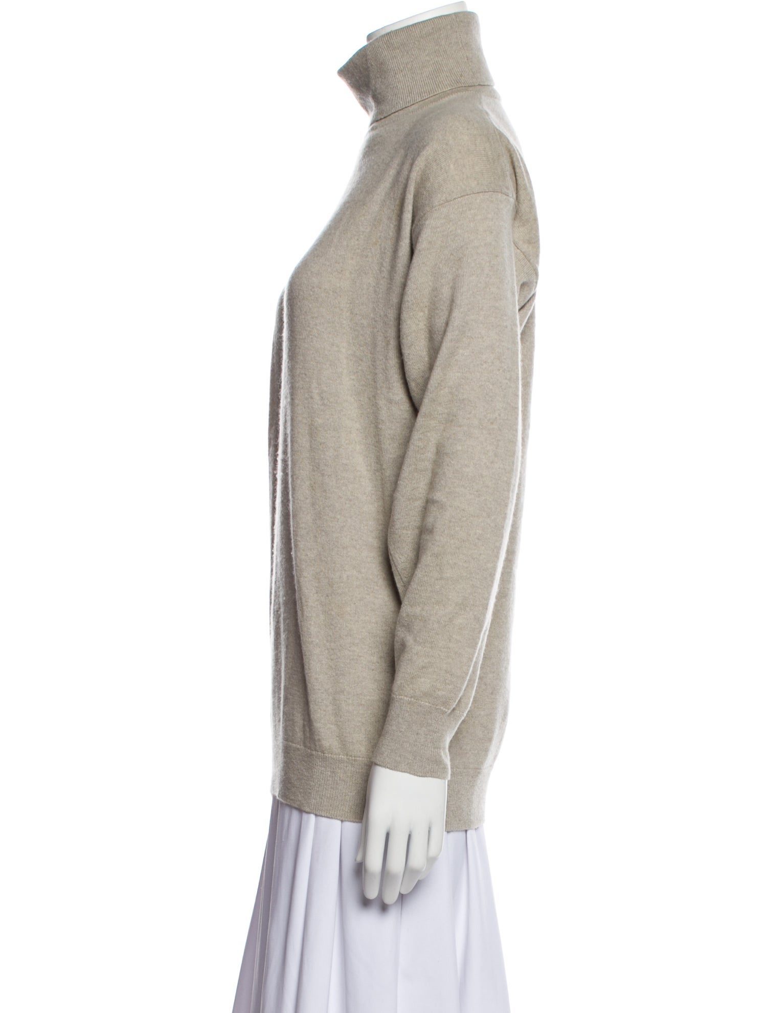 TSE Cashmere Cashmere Turtleneck Sweater - Grey Knitwear, Clothing ...