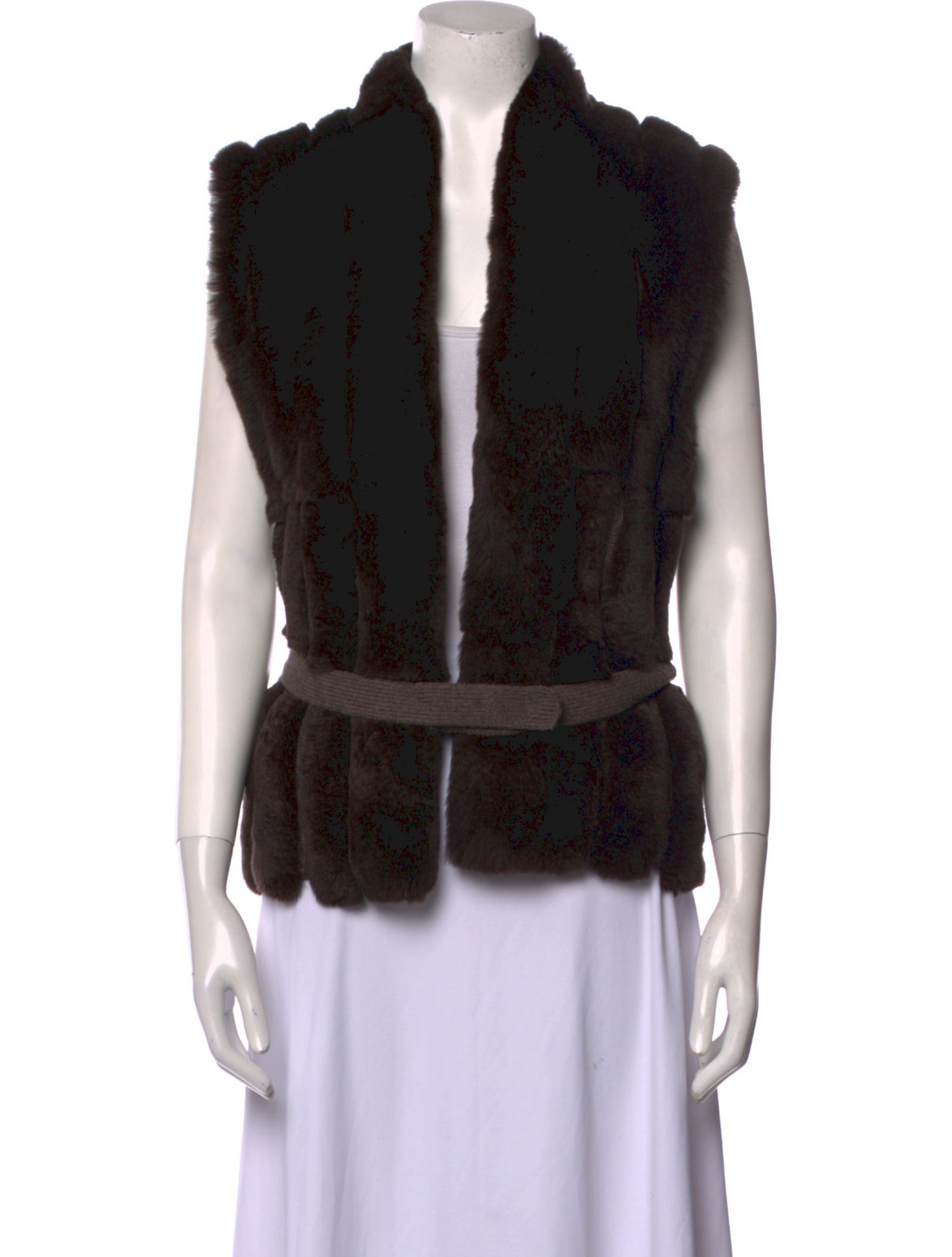 TSE Cashmere Cashmere Mock Neck Sweater - Brown Knitwear, Clothing ...