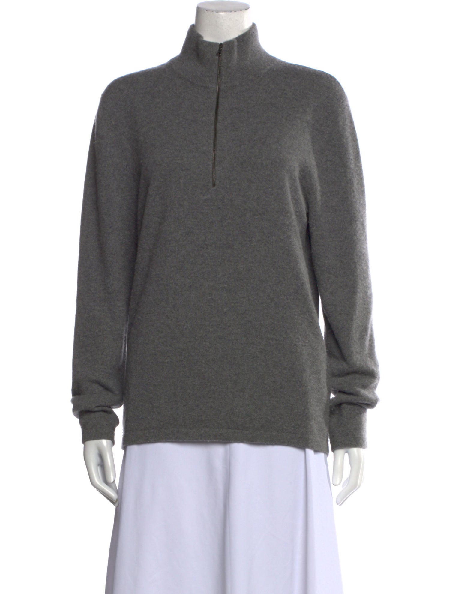 TSE Cashmere Cashmere Turtleneck Sweater - Grey Knitwear, Clothing ...