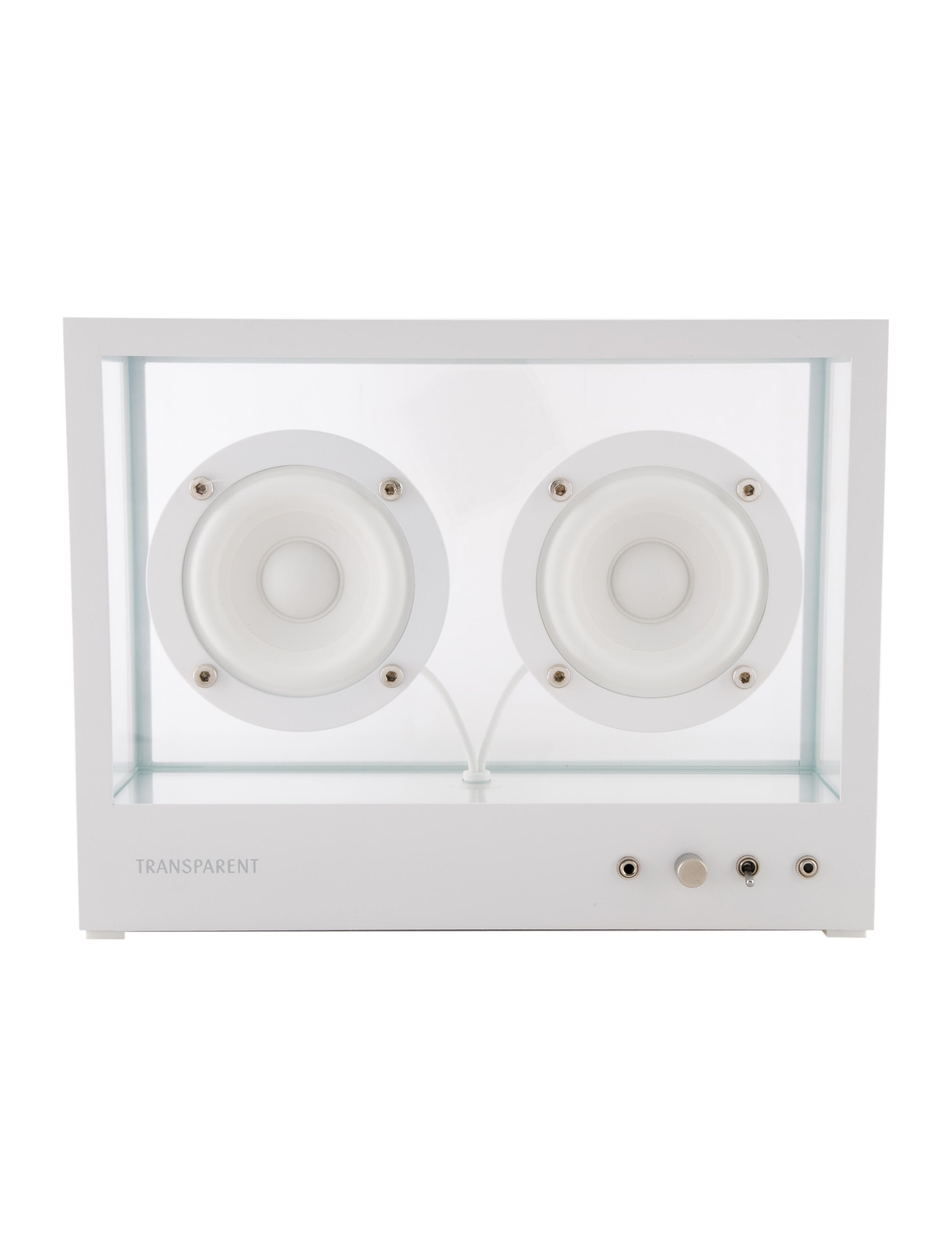 Transparent Speakers Small Transparent Speaker - White Home Audio ...