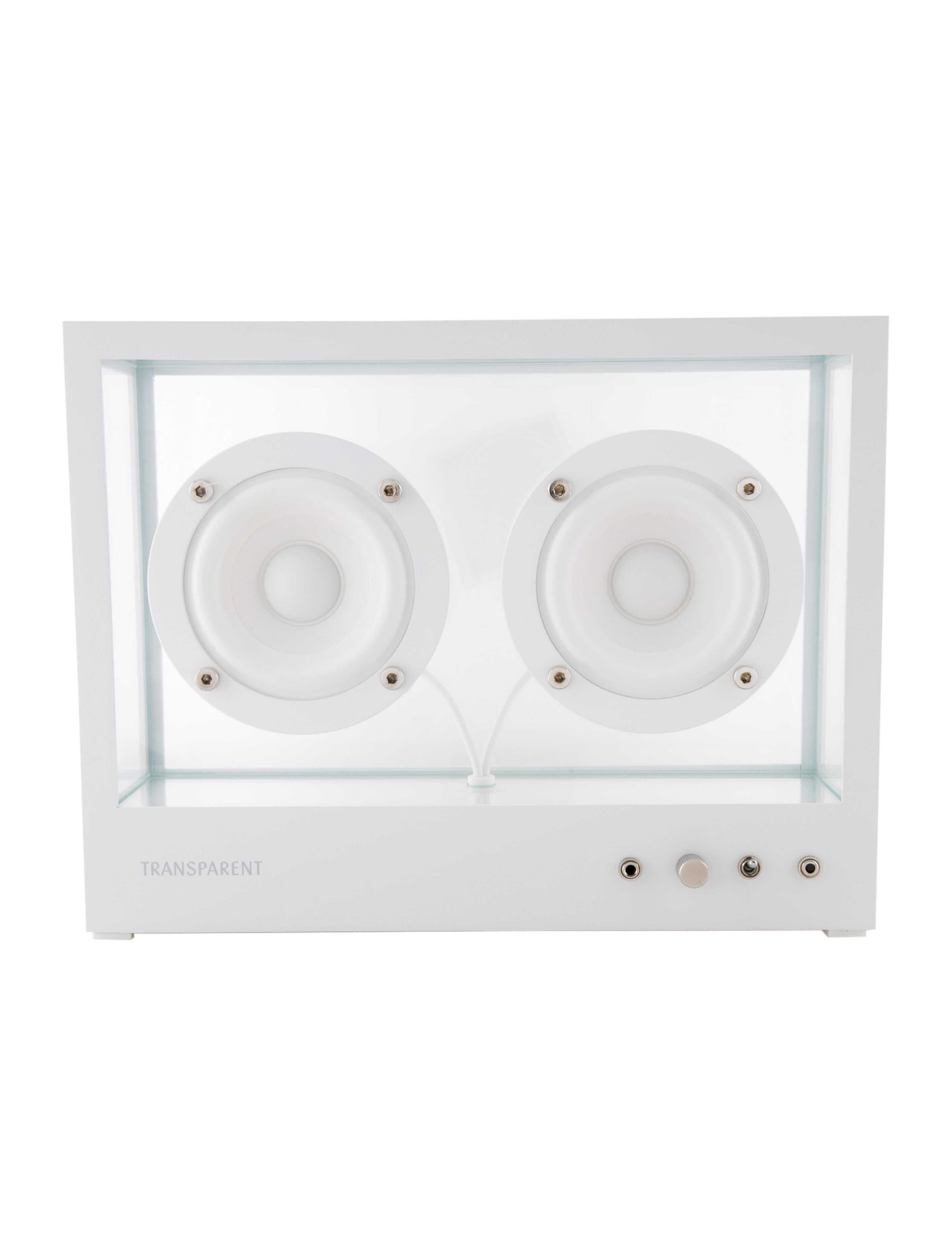 Transparent Speakers Small Transparent Speaker - White Home Audio ...