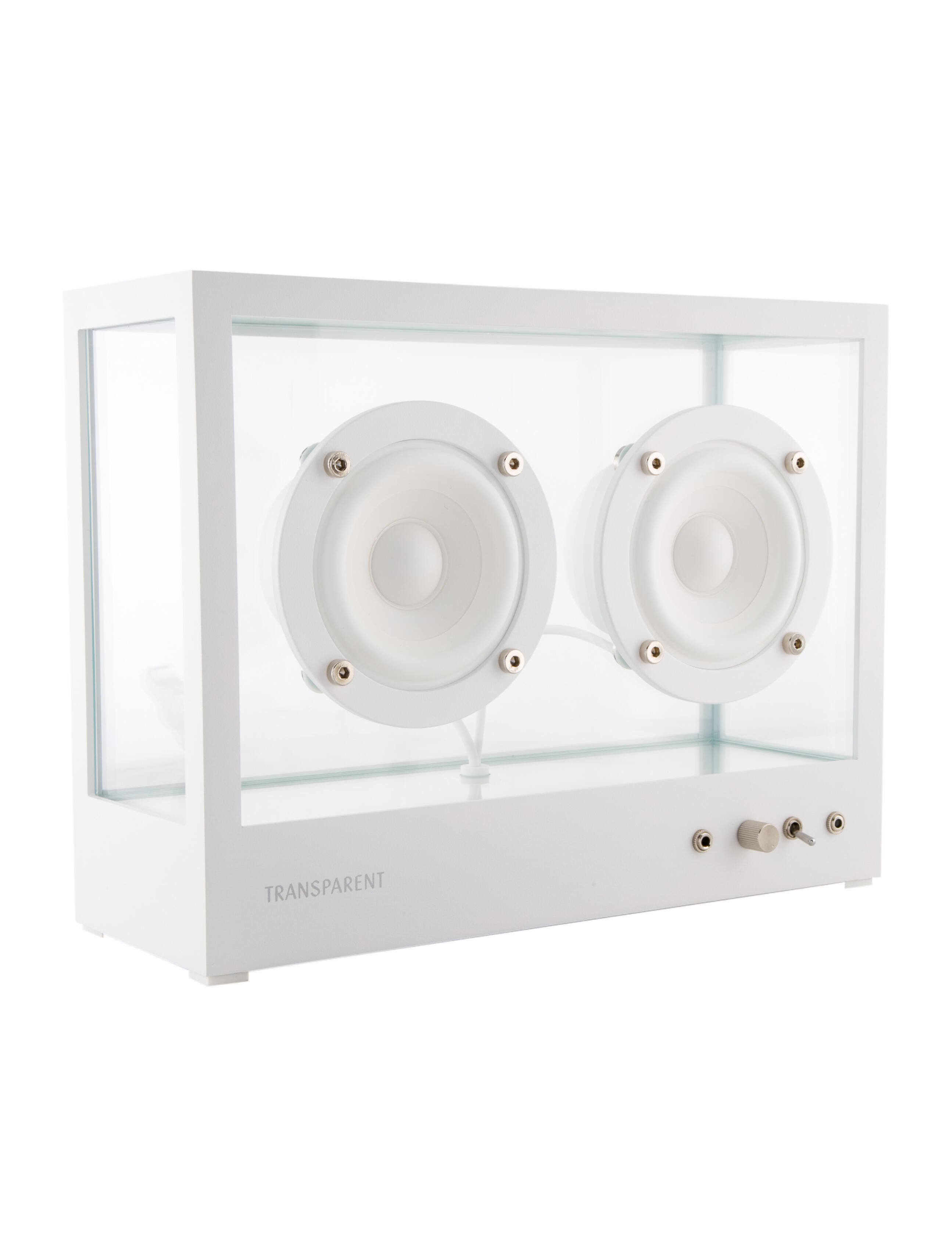 Transparent Speakers Small Transparent Speaker - White Home Audio ...