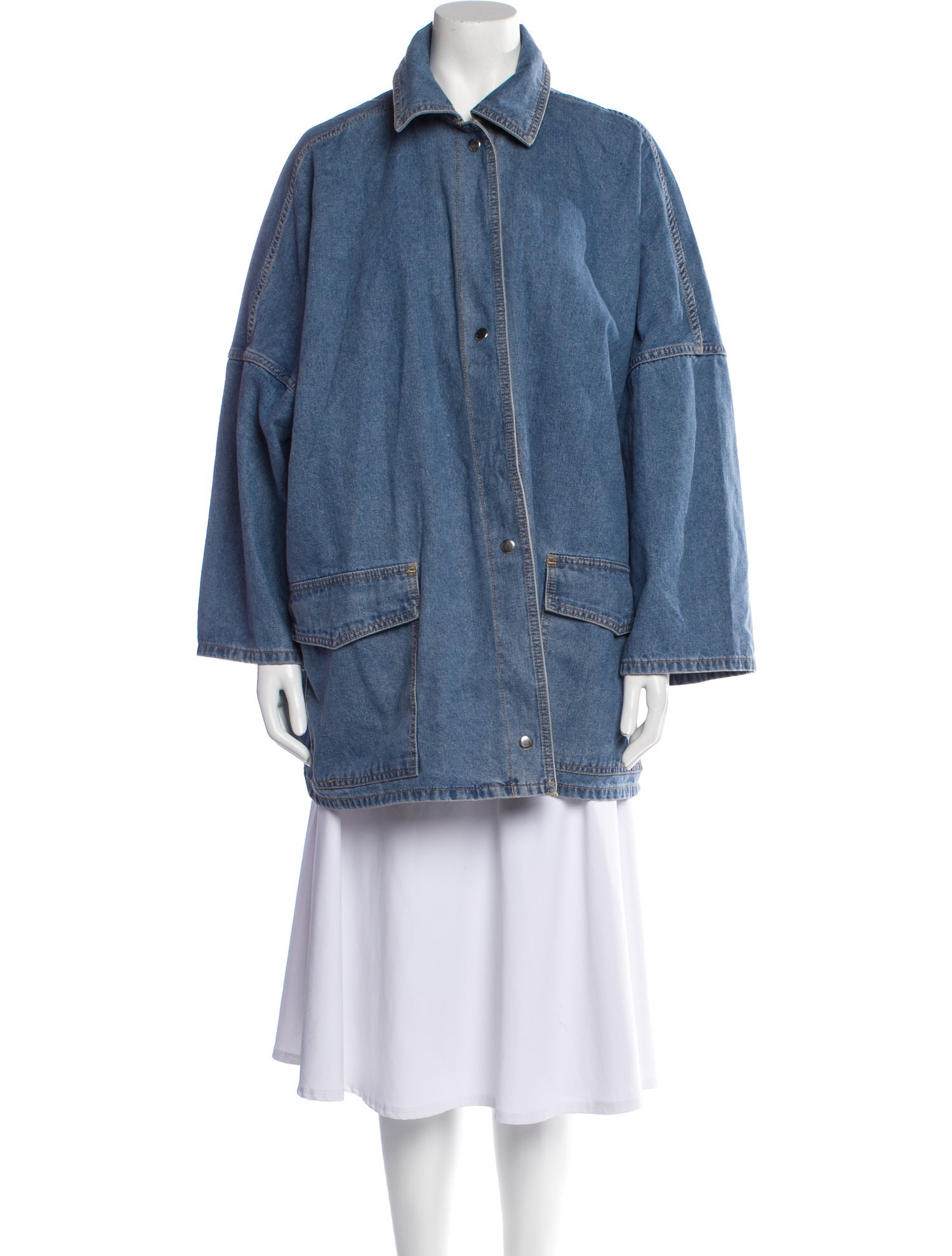 Totême Denim Jacket w/ Tags - Blue Jackets, Clothing - TTM31923 | The ...