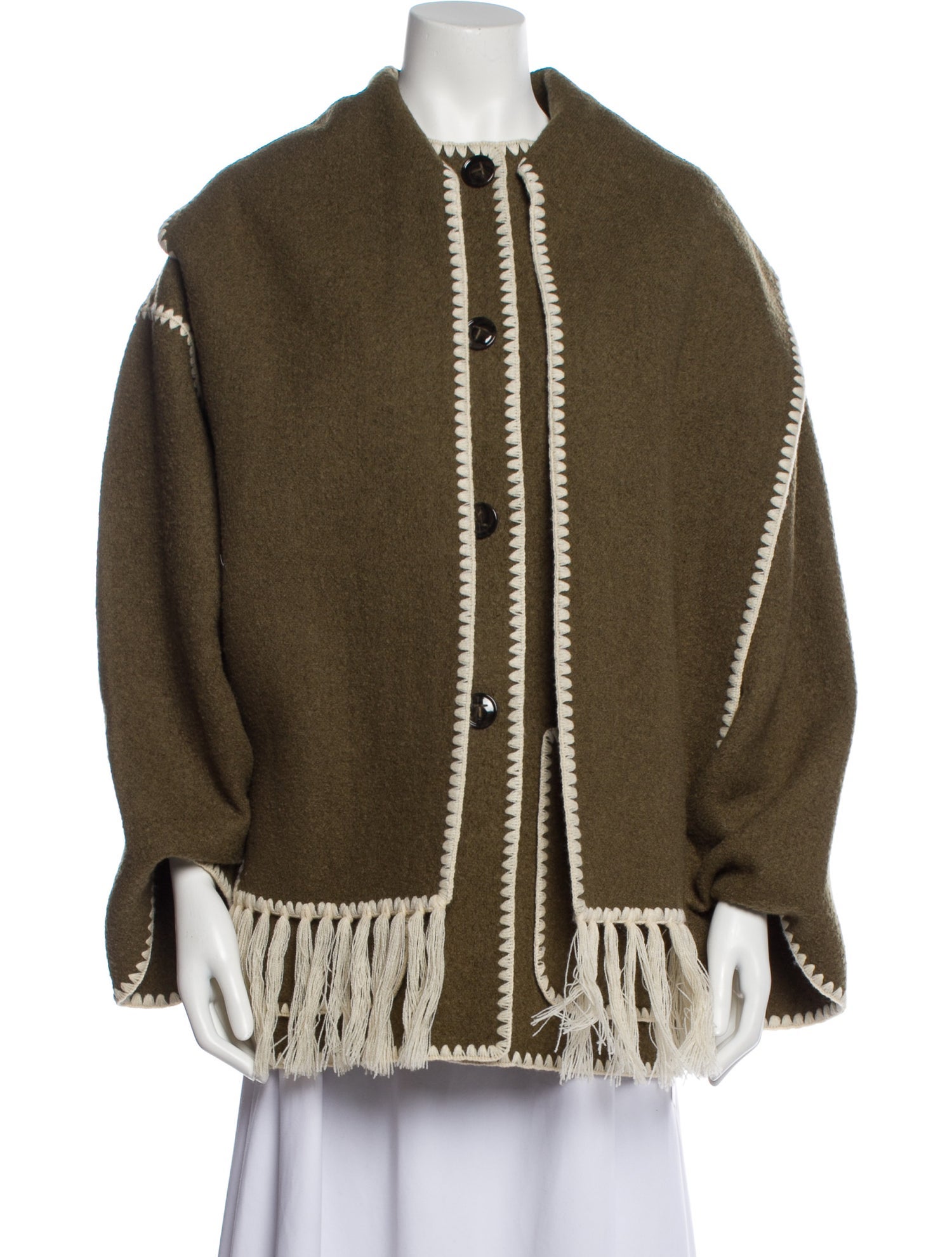 Totême Jacket - Green Jackets, Clothing - TTM33500 | The RealReal