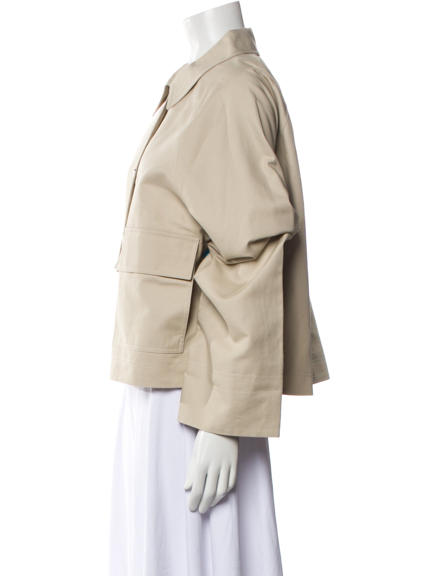 Alexander McQueen Leather Jacket - Blue Jackets, Clothing - ALE199827 ...