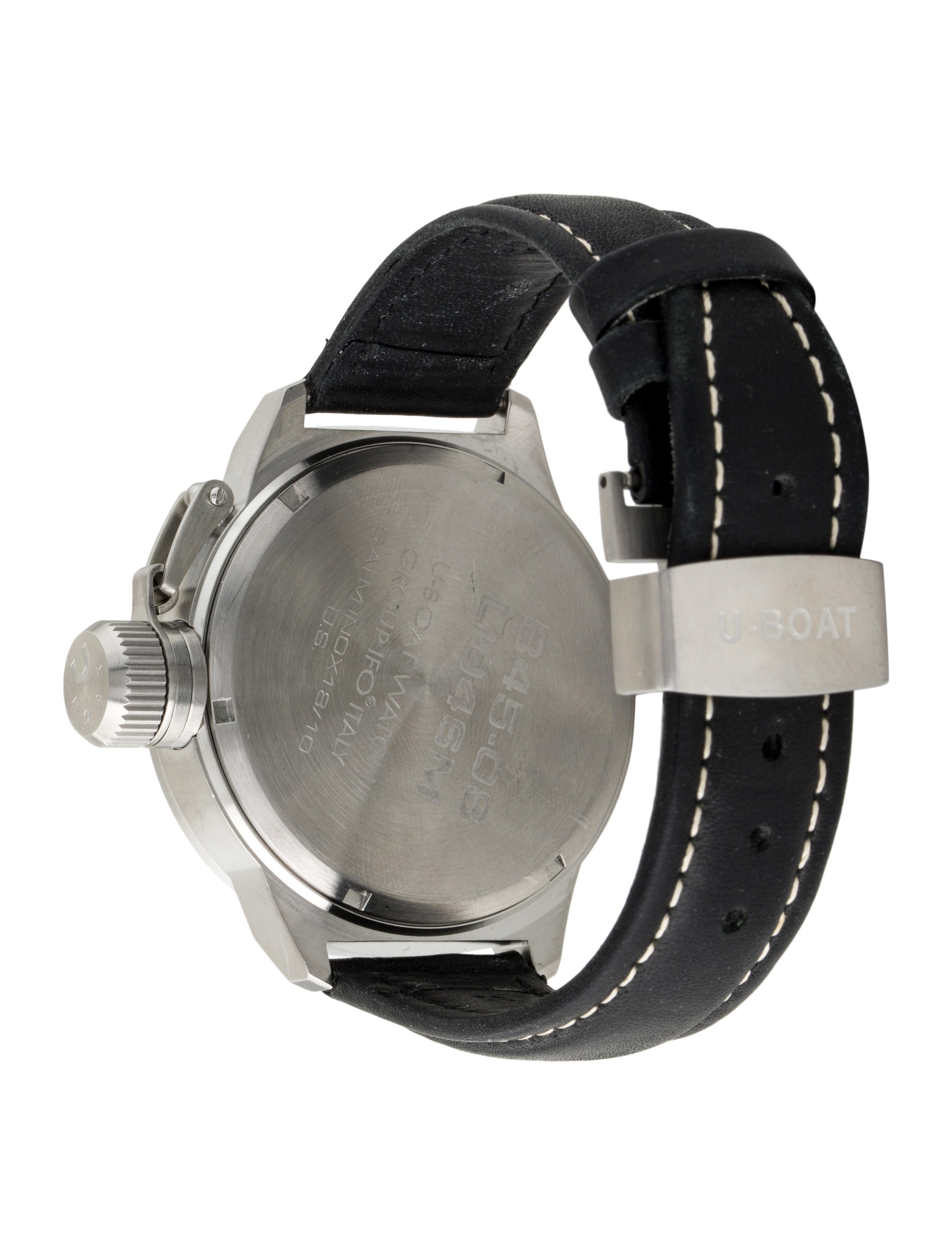 U-Boat Left Hook Watch - 7247 // B45-08 | The RealReal