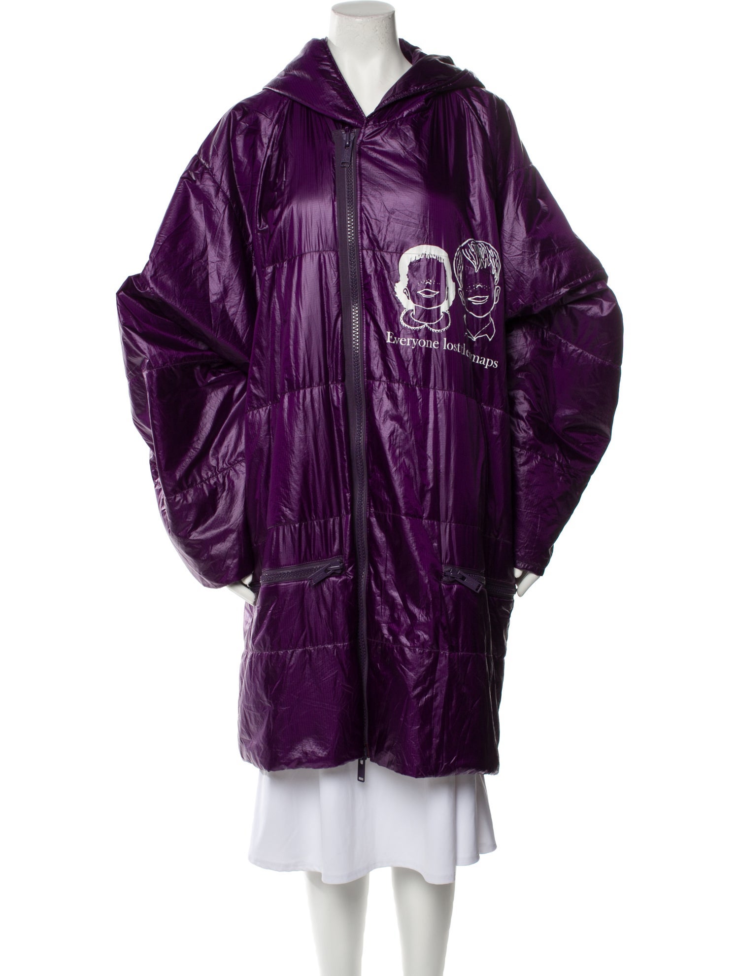 Undercover 2017 Coat - Purple Coats, Clothing - UND25283 | The RealReal