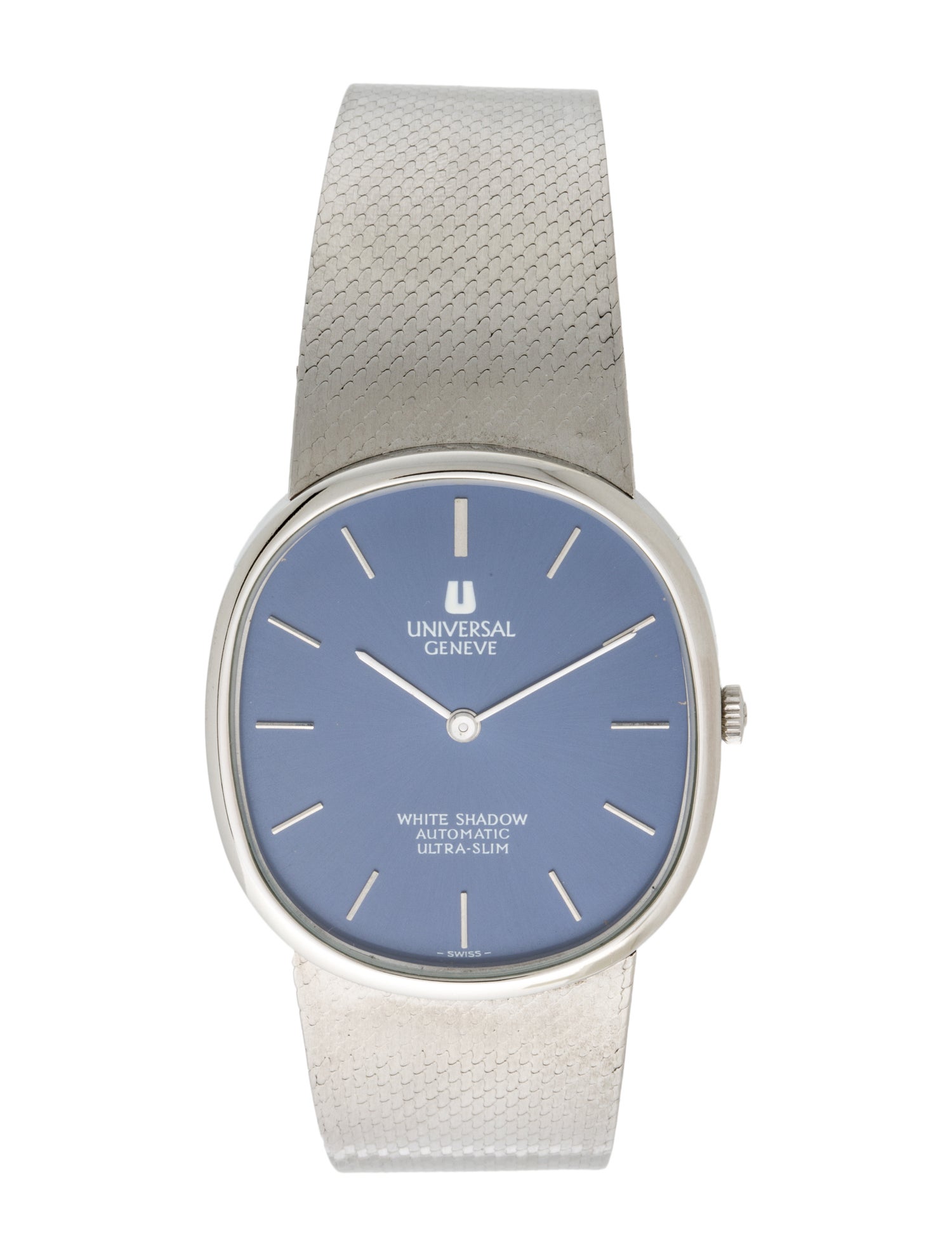 Universal Geneve White Shadow Watch - 866049 | The RealReal