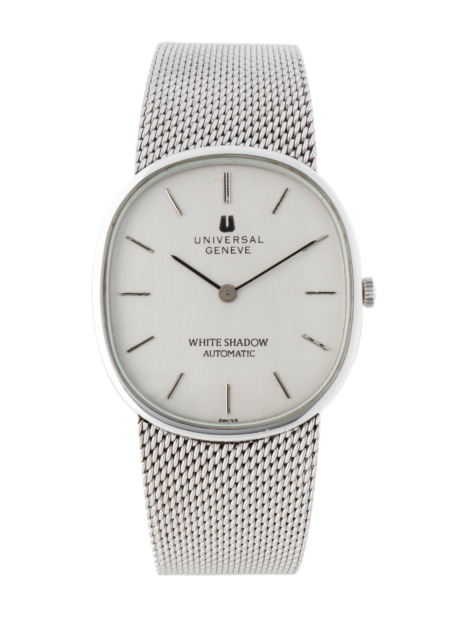 Universal Geneve White Shadow Watch - 866049 | The RealReal