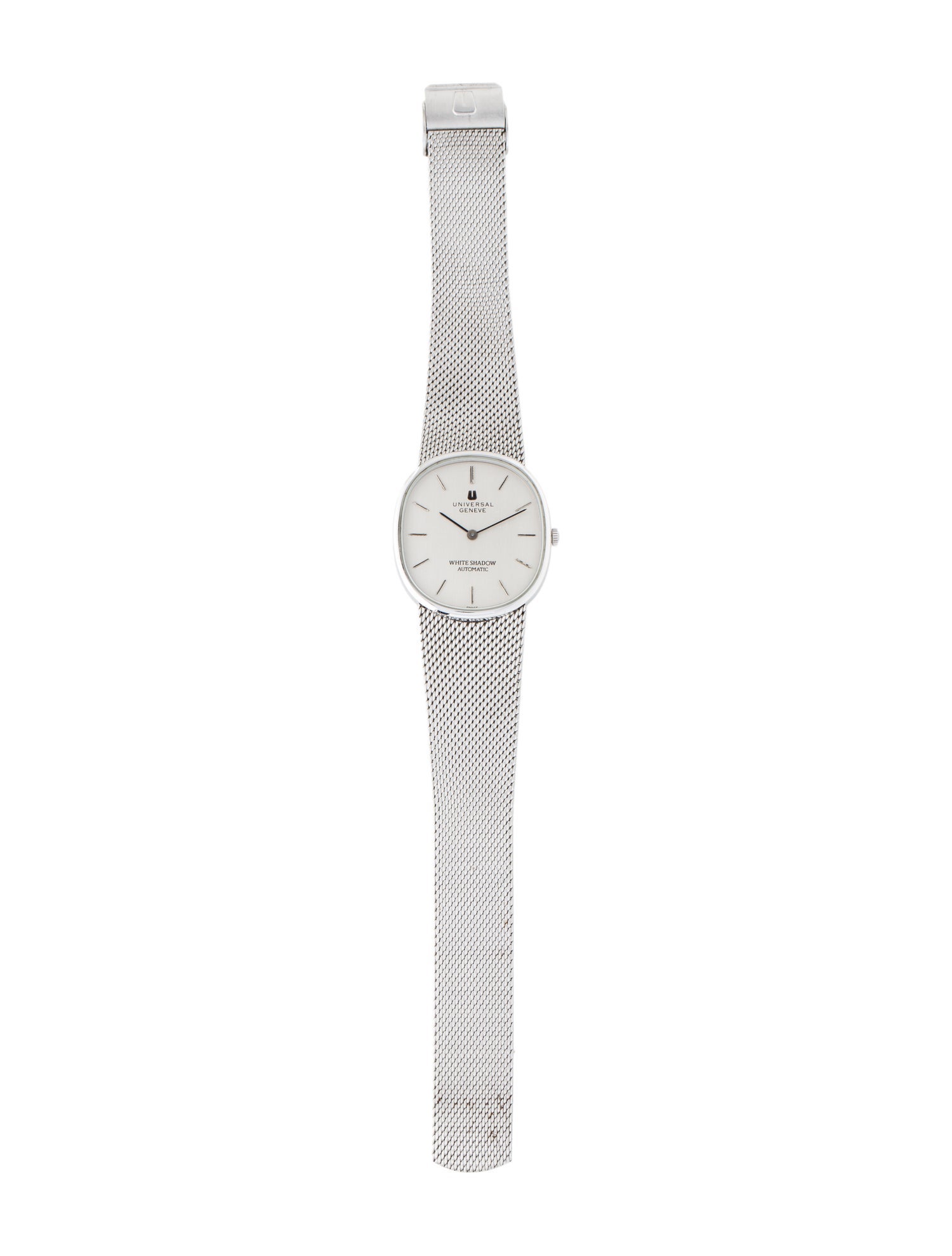 Universal Geneve White Shadow Watch - 866049 | The RealReal