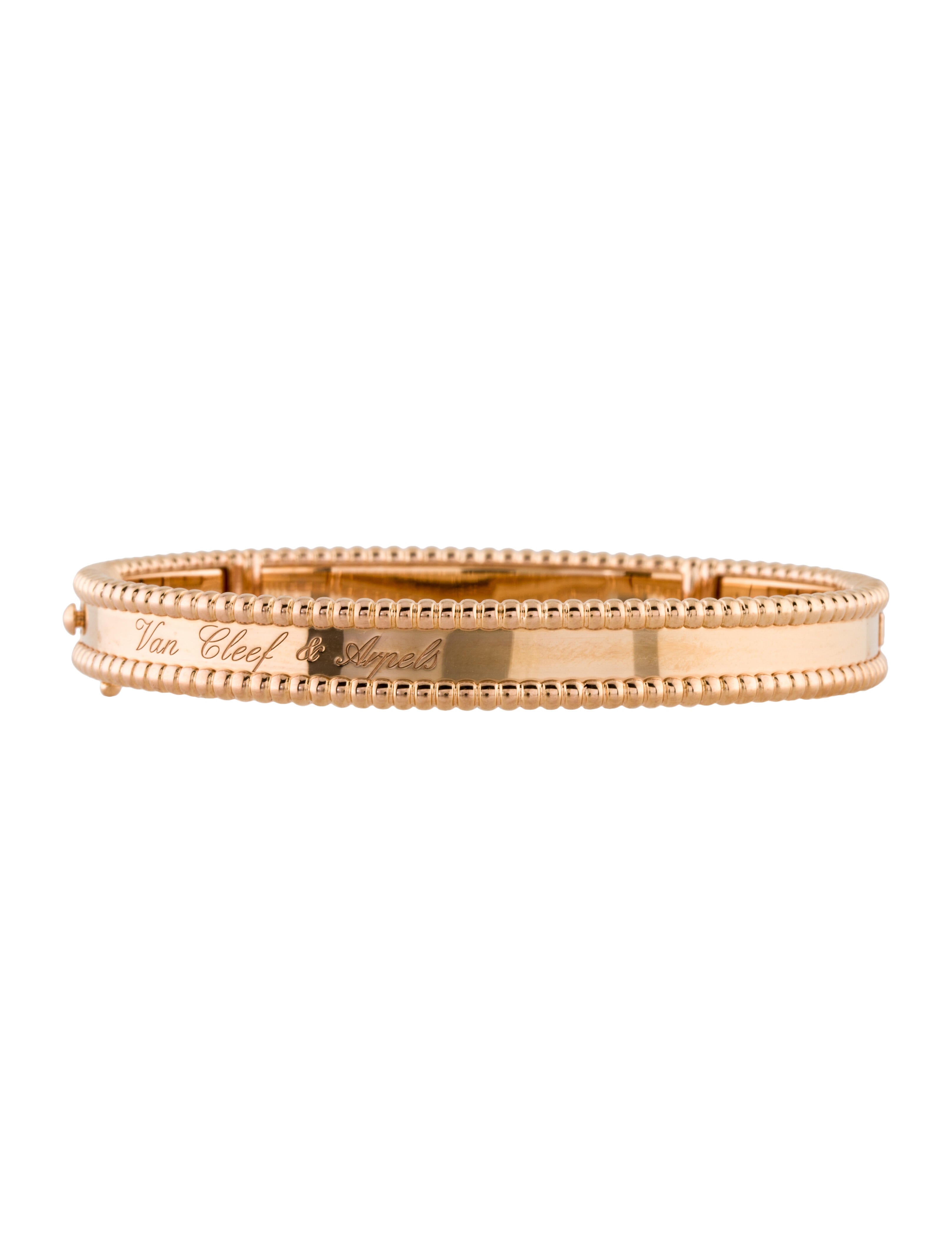 Van Cleef & Arpels Perlée Pearls of Gold Bracelet - 18K Yellow Gold ...