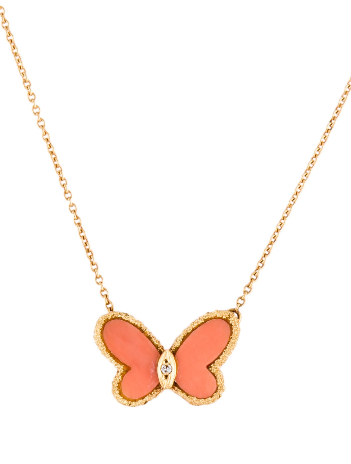 FJW TM: Branded Jewelry Van Cleef & Arpels Vintage Coral & Diamond ...