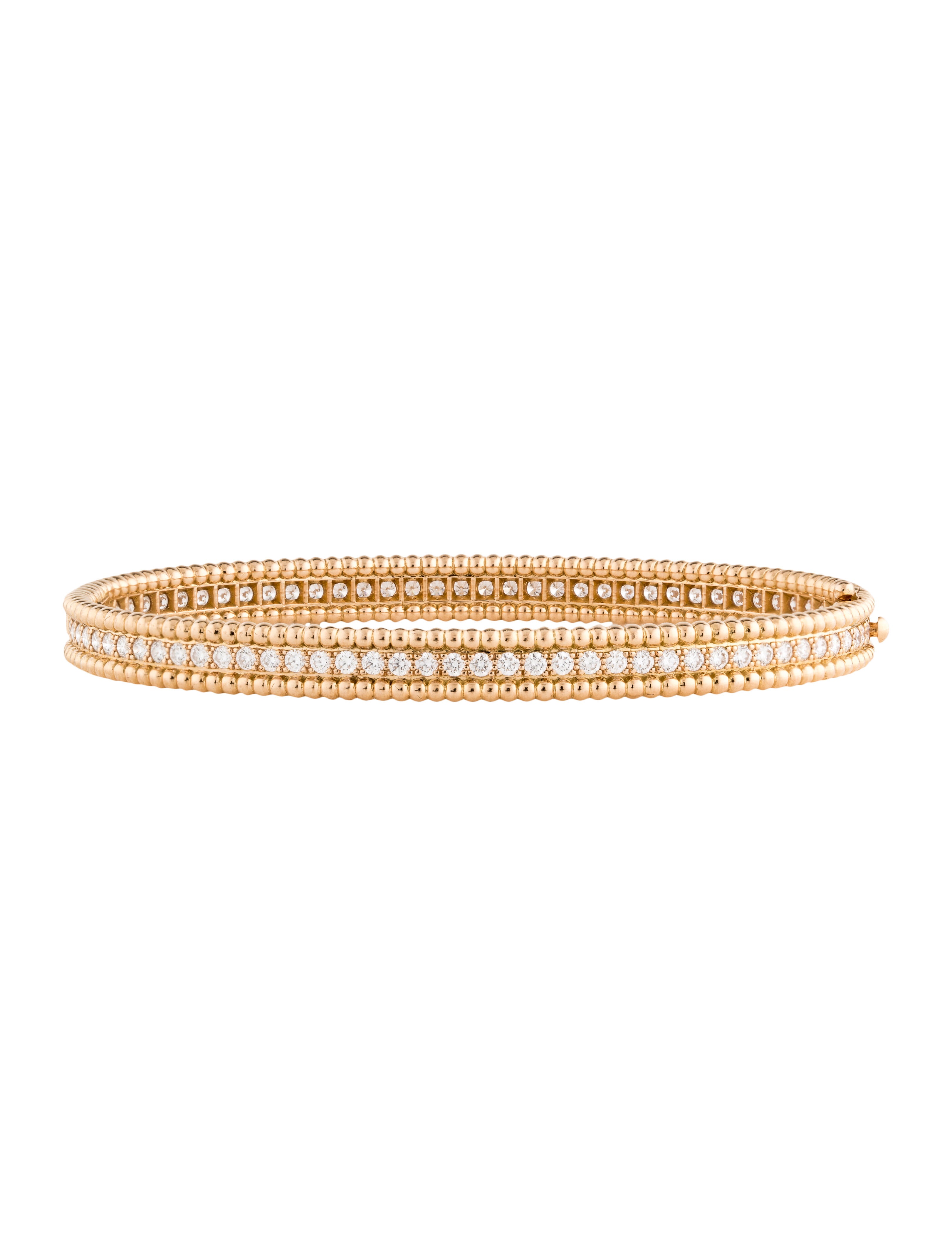 Van Cleef & Arpels Perlée Pearls of Gold Bracelet - 18K Rose Gold ...
