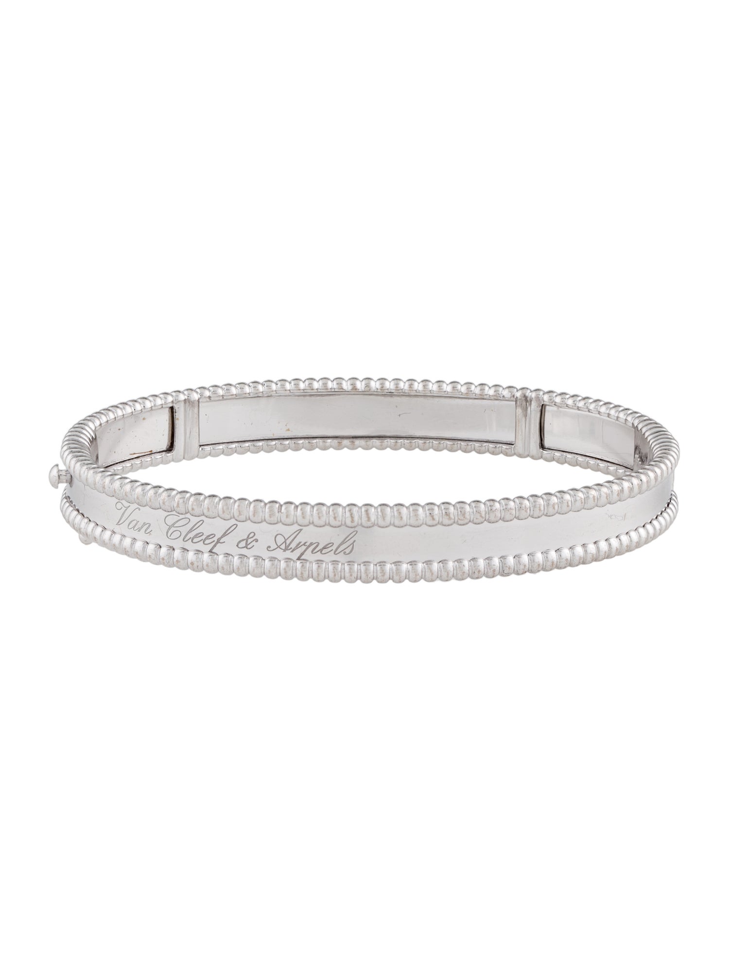 Van Cleef & Arpels Perlée Signature Bracelet, Medium Model - 18K White ...