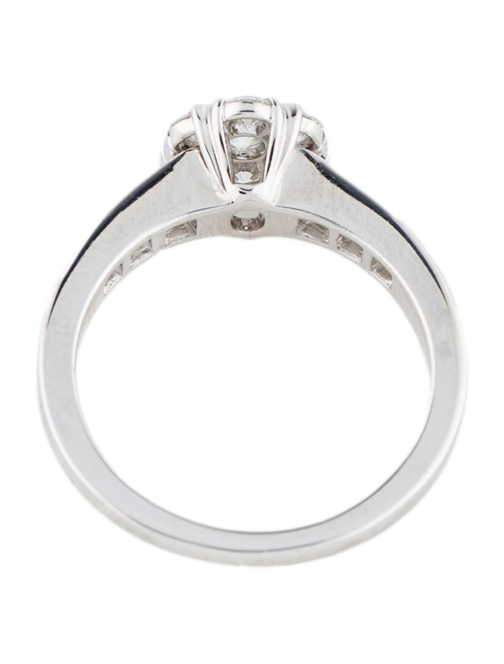 Van Cleef & Arpels Diamond Fleurette Ring - Rhodium-Plated 18K White ...