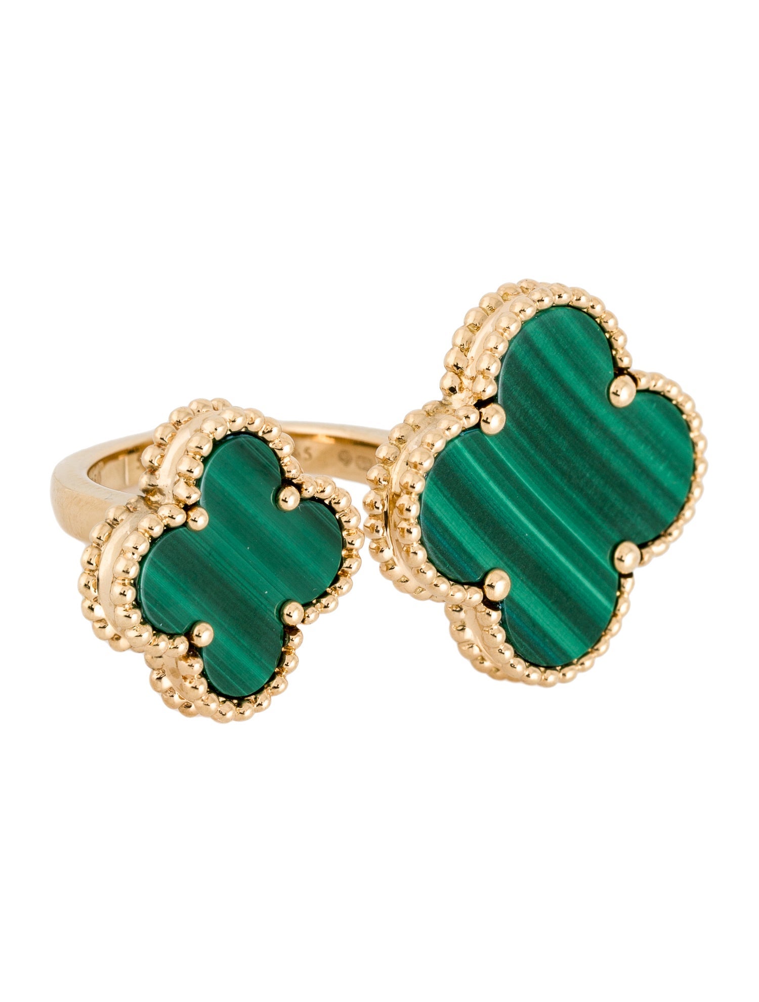 Van Cleef & Arpels Magic Alhambra Between the Finger Ring - 18K Yellow ...