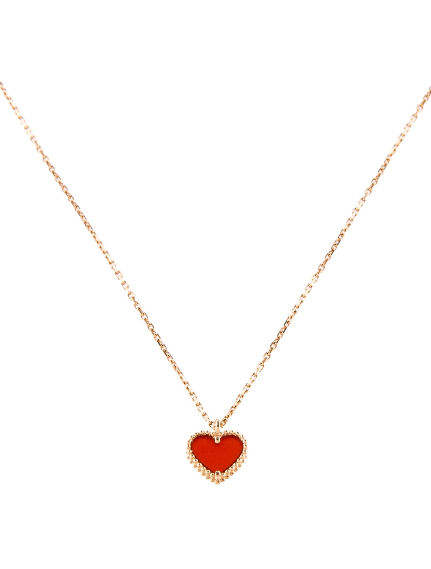 Van Cleef & Arpels Sweet Hearts Pendant Necklace - Pendant Necklace ...