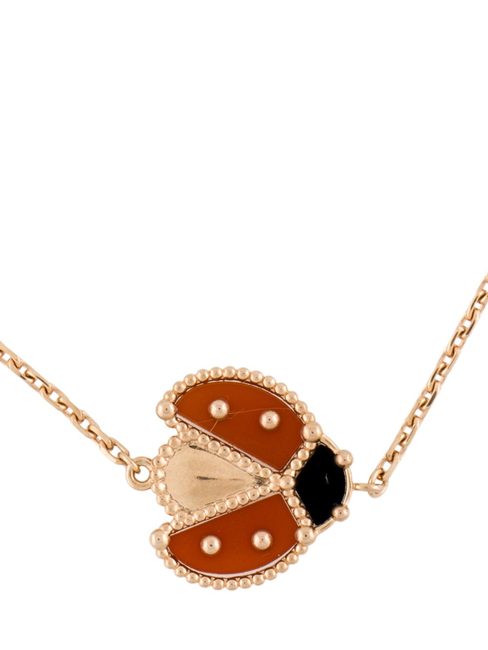 Van Cleef & Arpels Lucky Spring Open Wings Ladybug Bracelet - Link ...