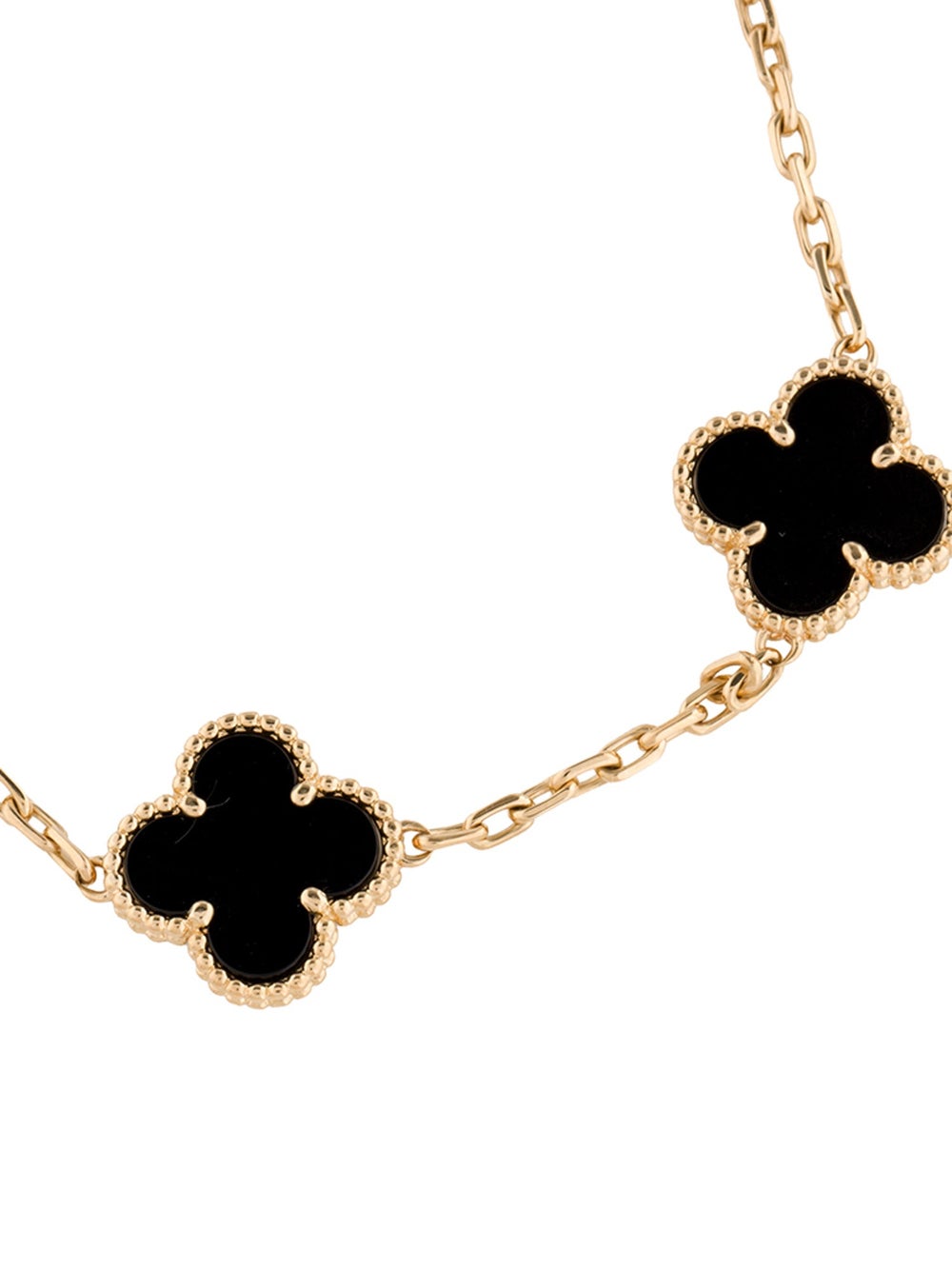 Van Cleef & Arpels Vintage Alhambra Bracelet, 5 Motif - Station ...