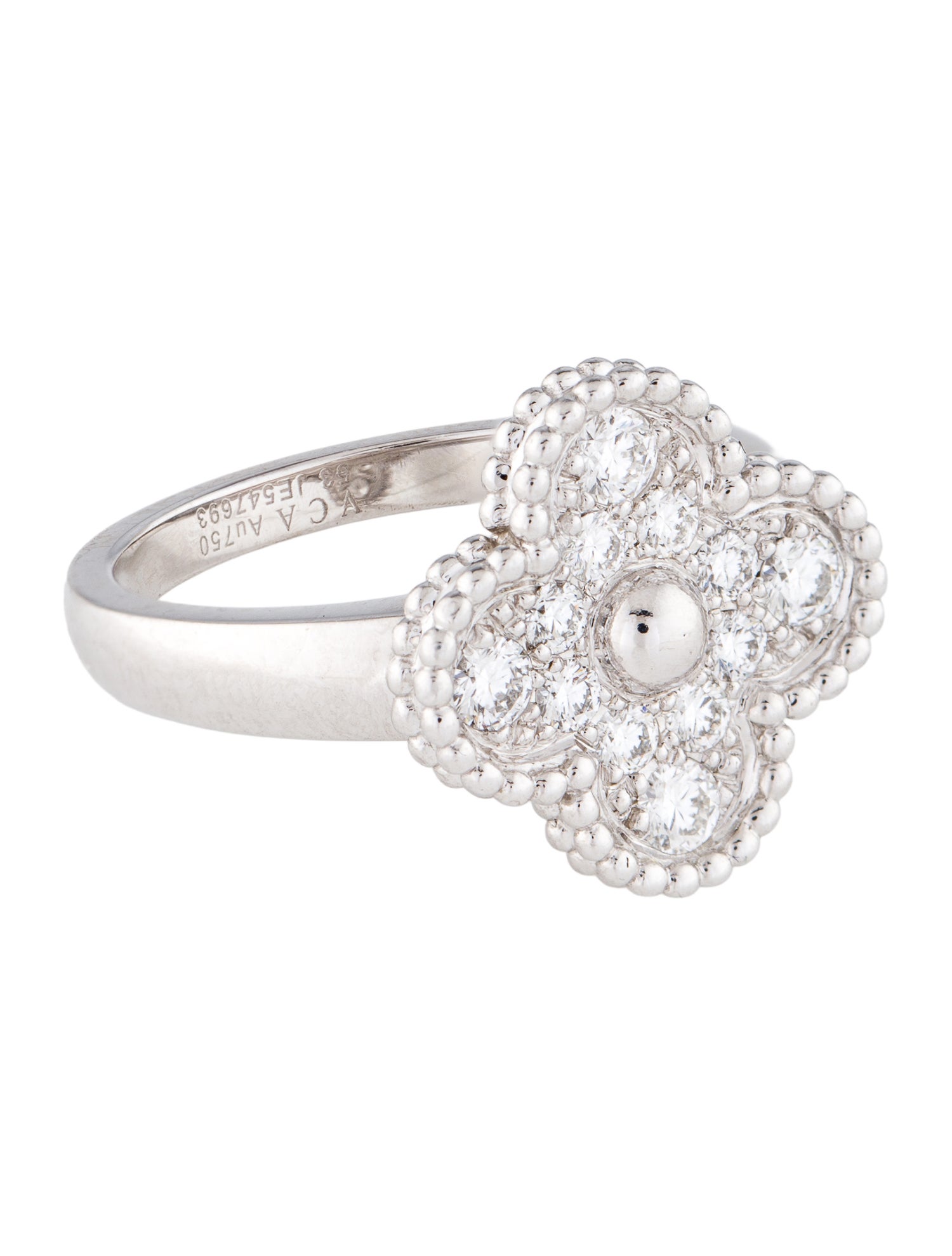 Van Cleef & Arpels Vintage Alhambra Ring - Cocktail Ring, Rings ...