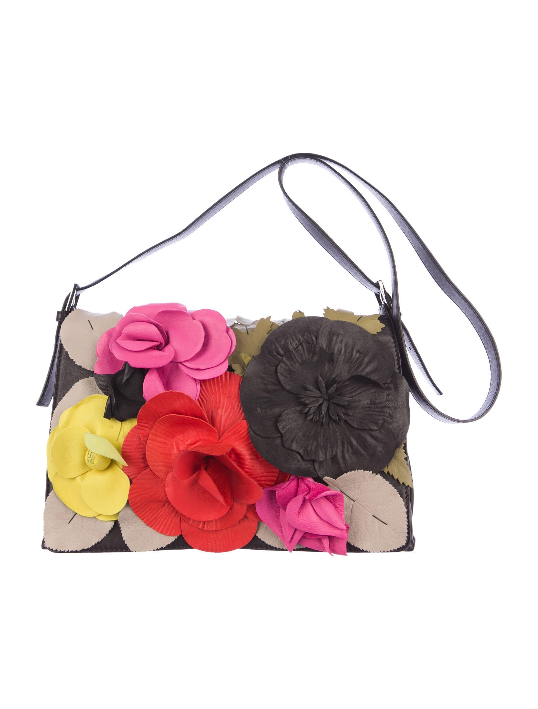 Valentino Summer Flower Shoulder Bag - Handbags - VAL24807 | The RealReal