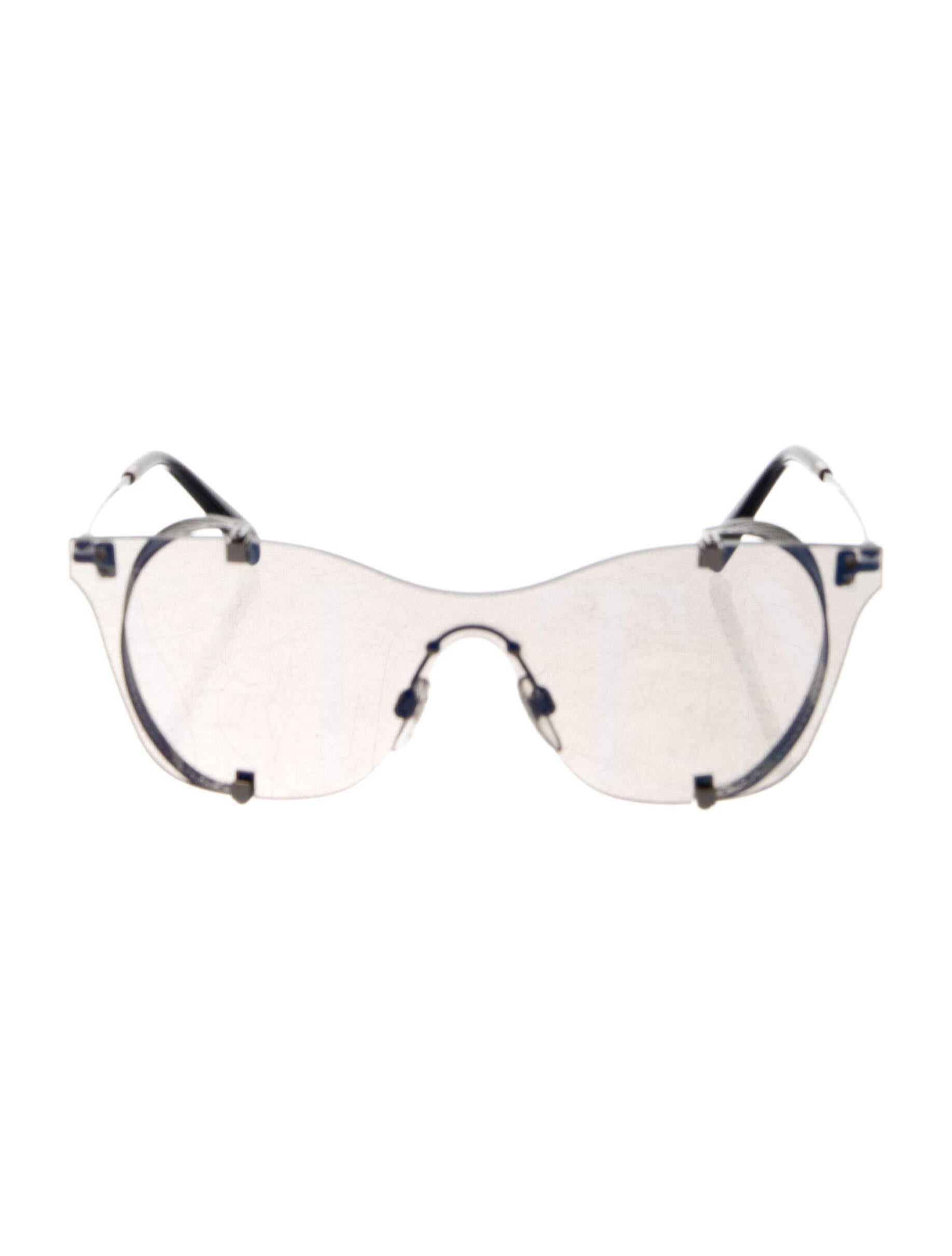 Porsche Design Shield Mirrored Sunglasses - Sunglasses, Accessories ...