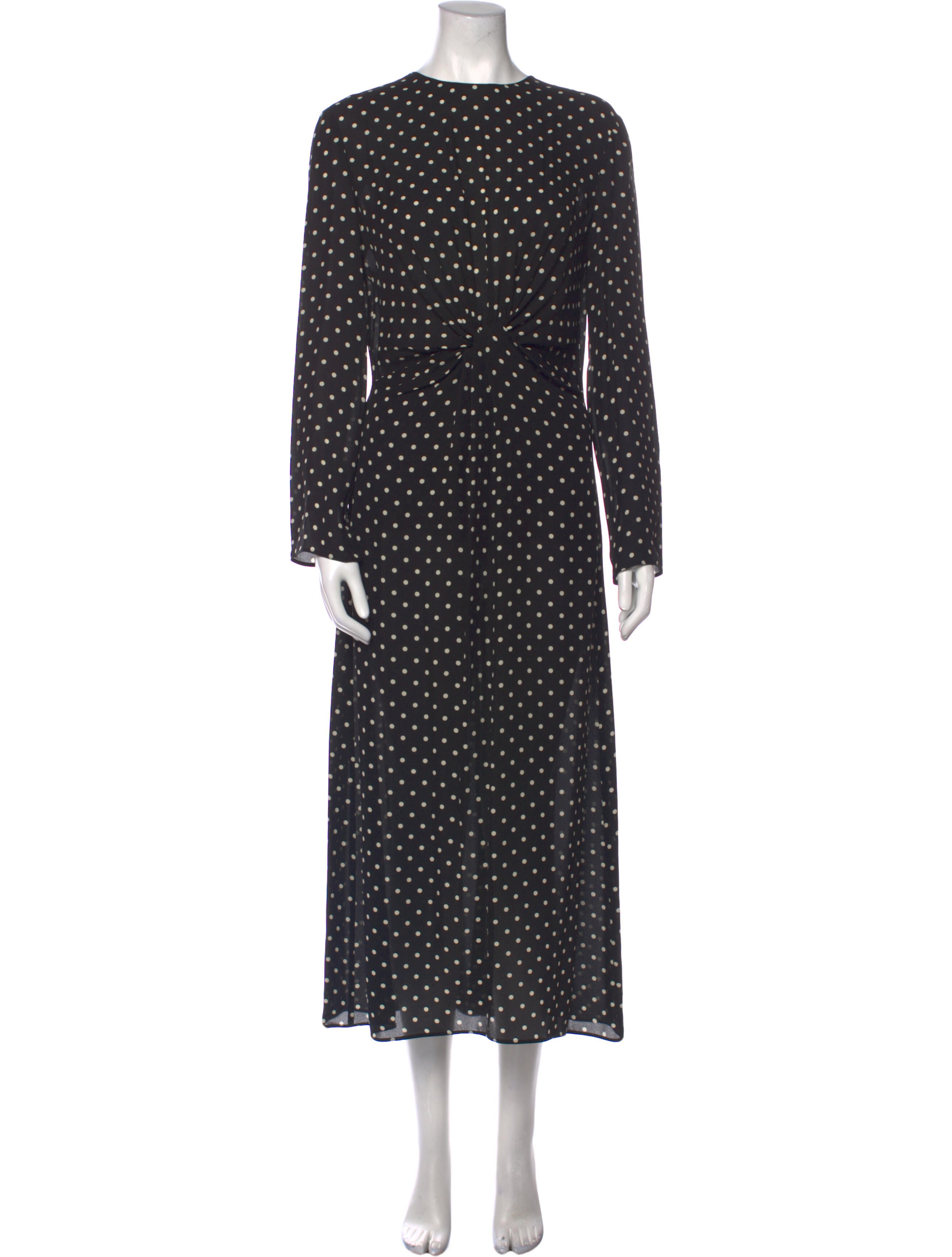 Valentino Silk Long Dress w/ Tags - Black Dresses, Clothing - VAL301047 ...