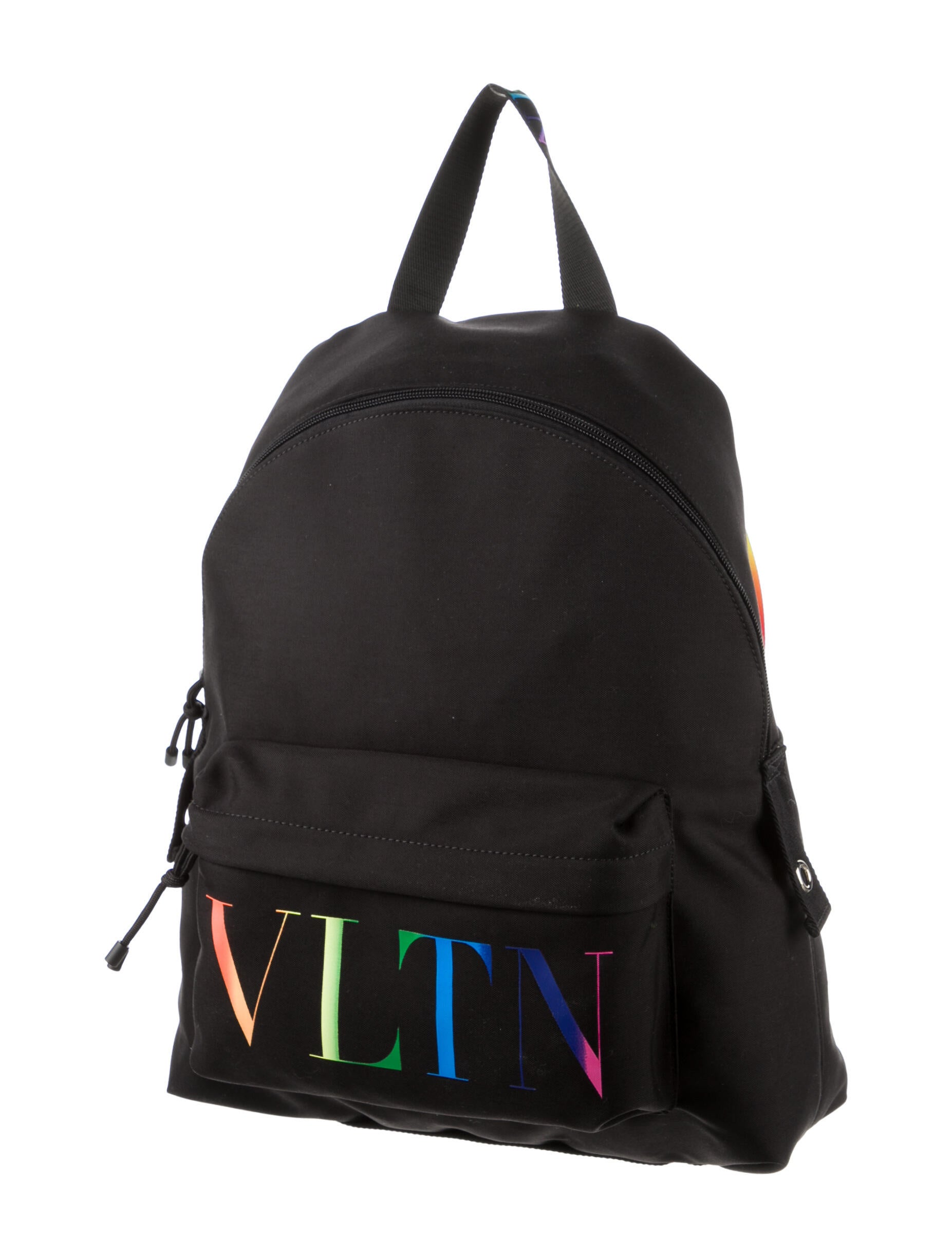 Valentino VLTN Logo Backpack w/ Tags - Black Backpacks, Handbags ...