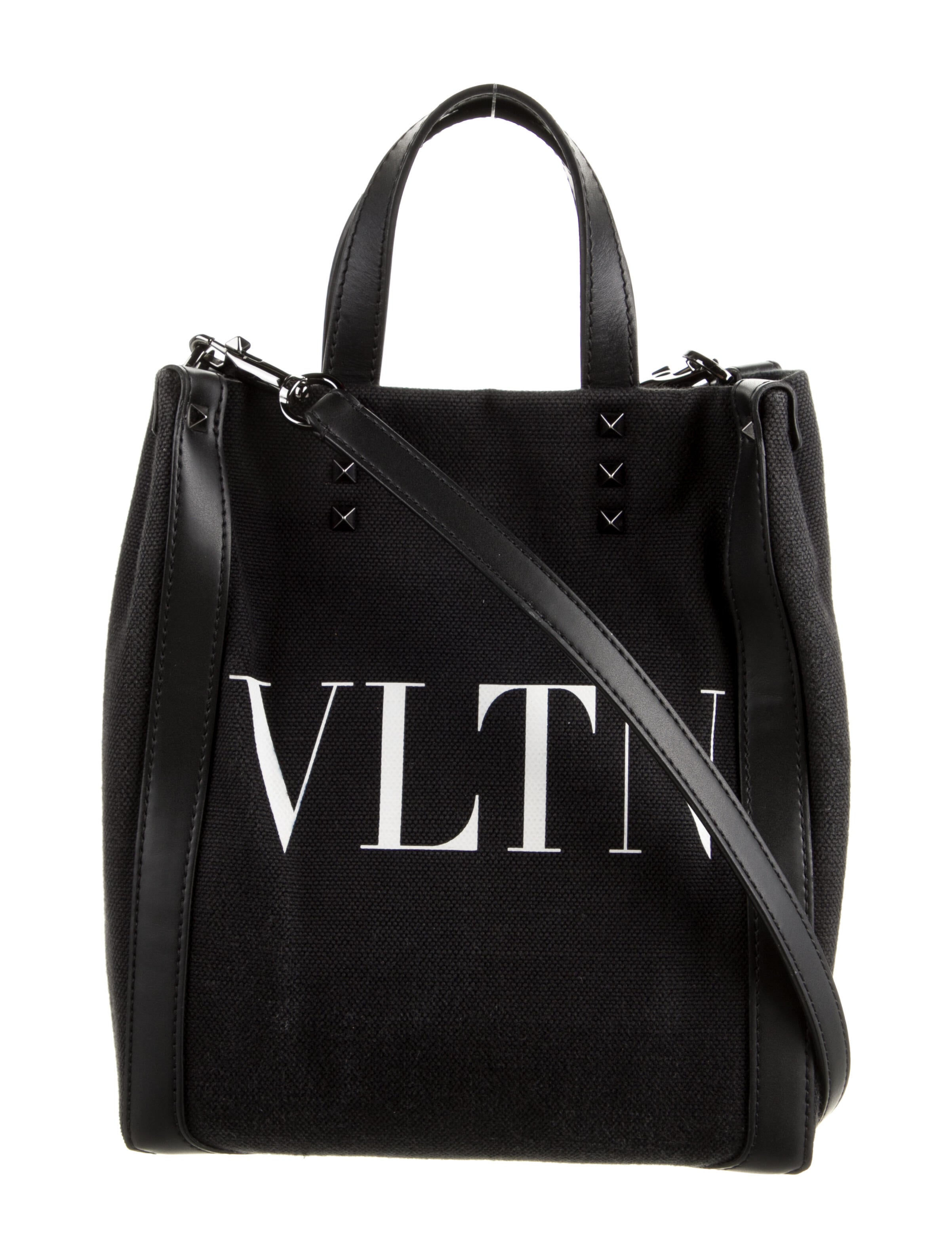 Valentino VLTN Nylon Tote Bag - Black Totes, Handbags - VAL302418 | The ...