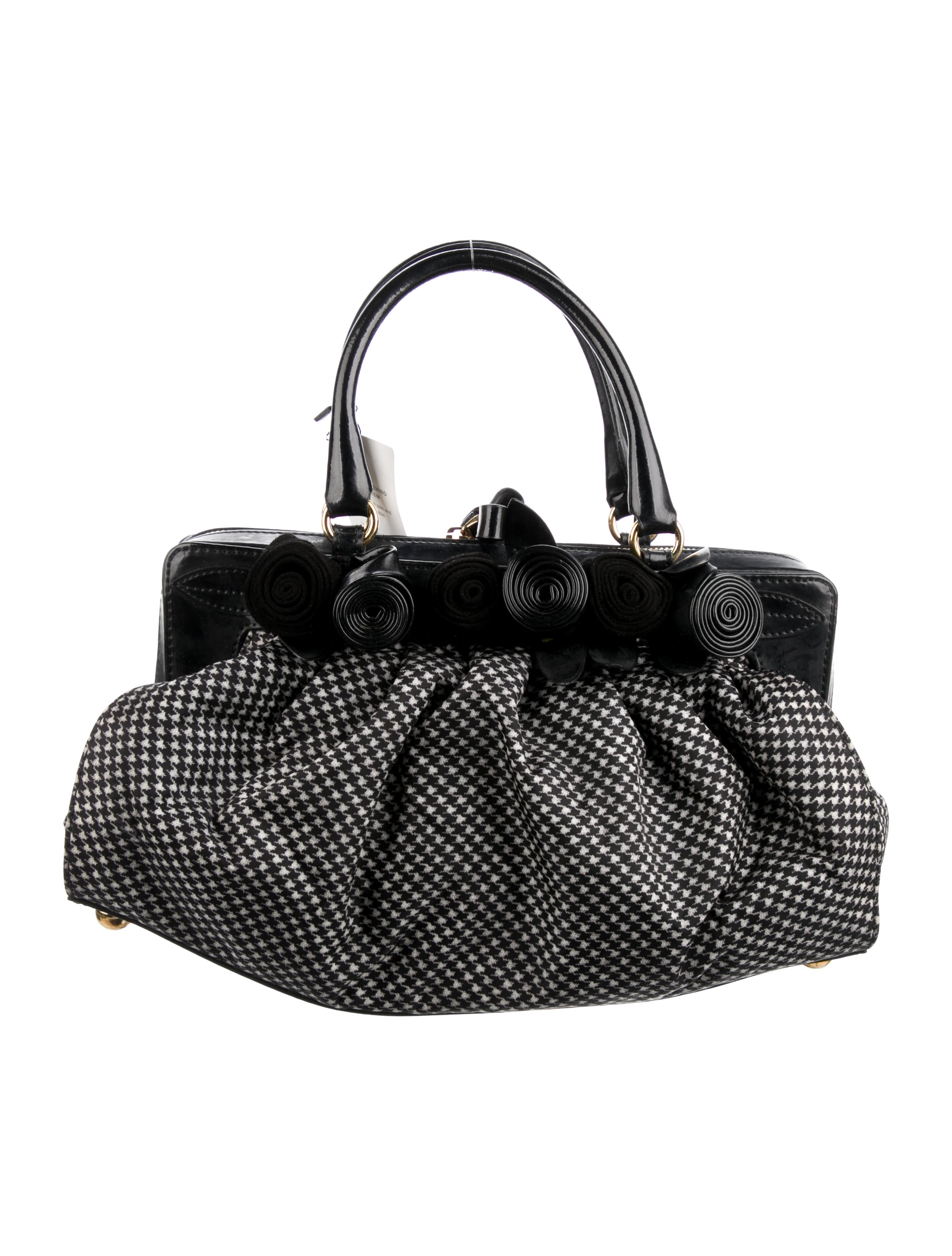 Valentino Small Nylon Handle Bag - Black Handle Bags, Handbags ...