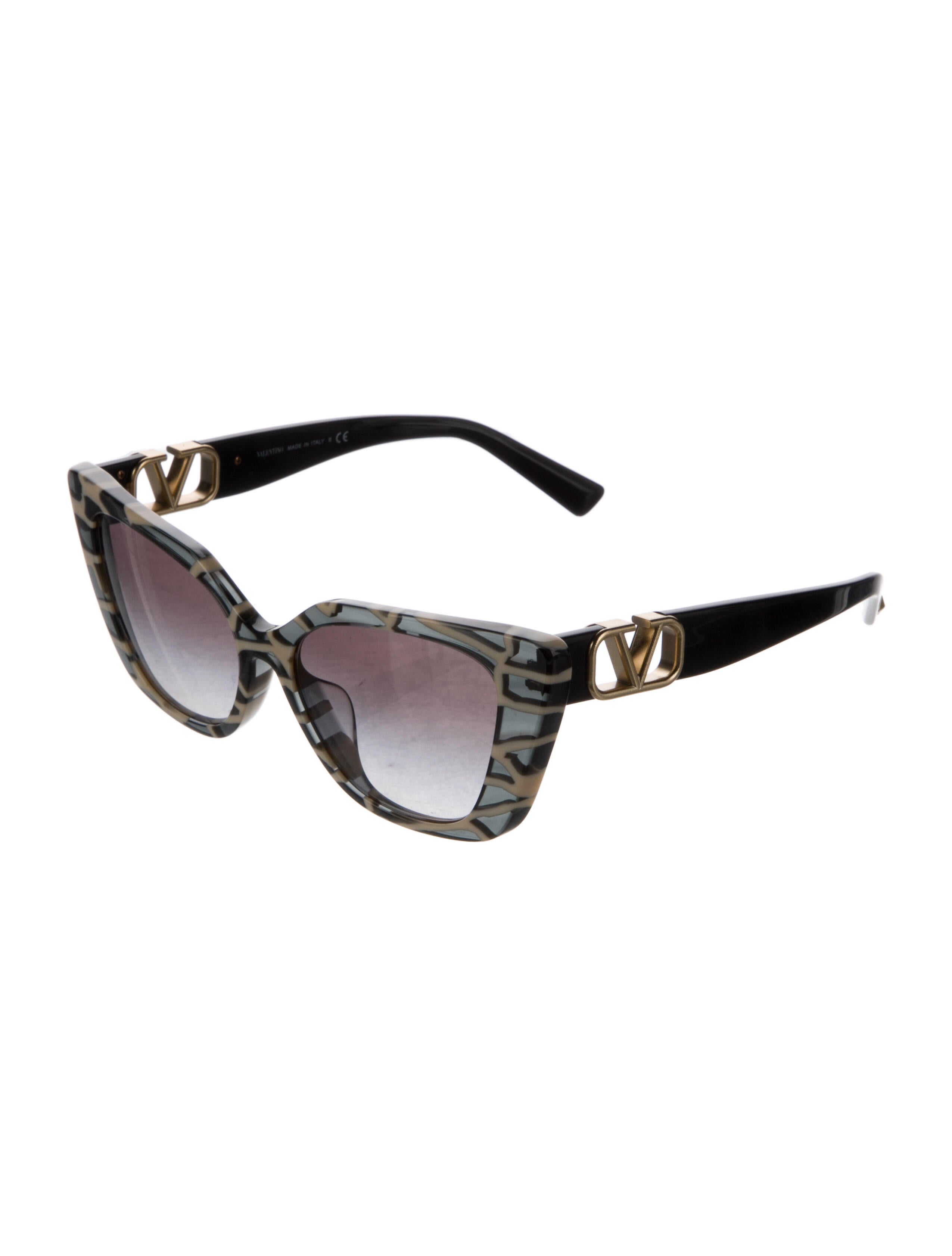 Valentino Sunglasses - Black Sunglasses, Accessories - VAL31636 | The ...