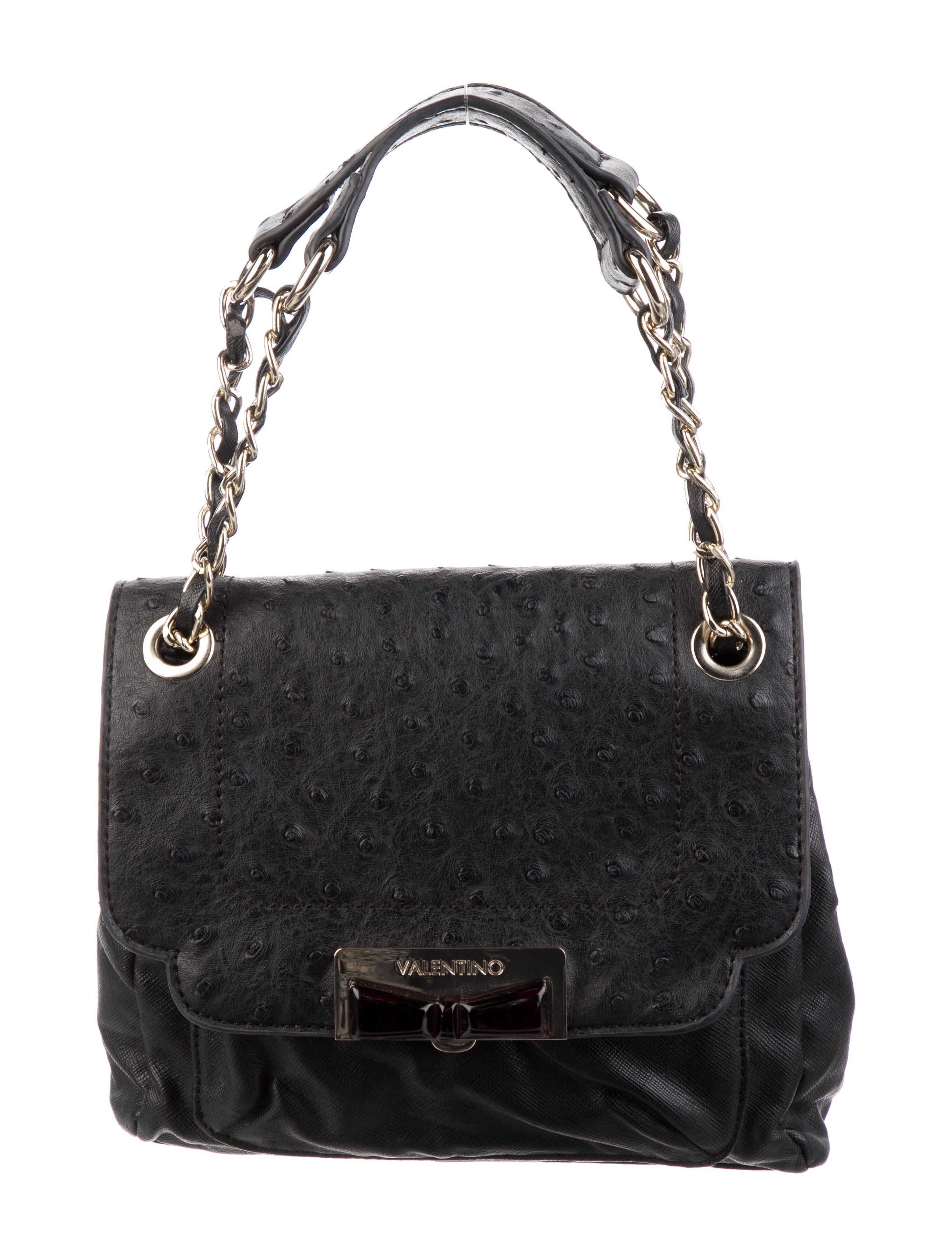 Valentino Rockstud Shoulder Bag - Black Shoulder Bags, Handbags ...