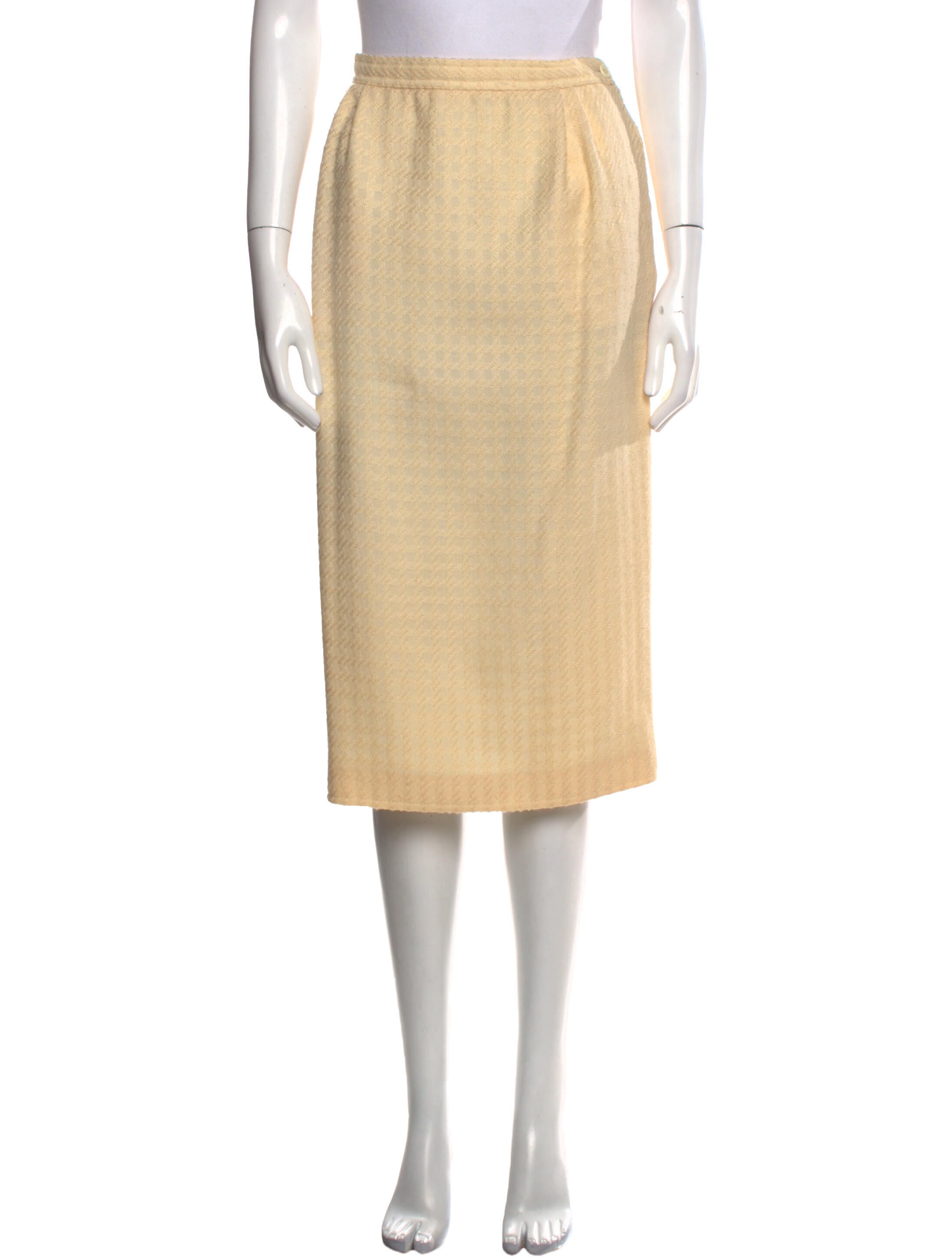 Valentino Midi Length Skirt - Neutrals Skirts, Clothing - VAL334358 ...