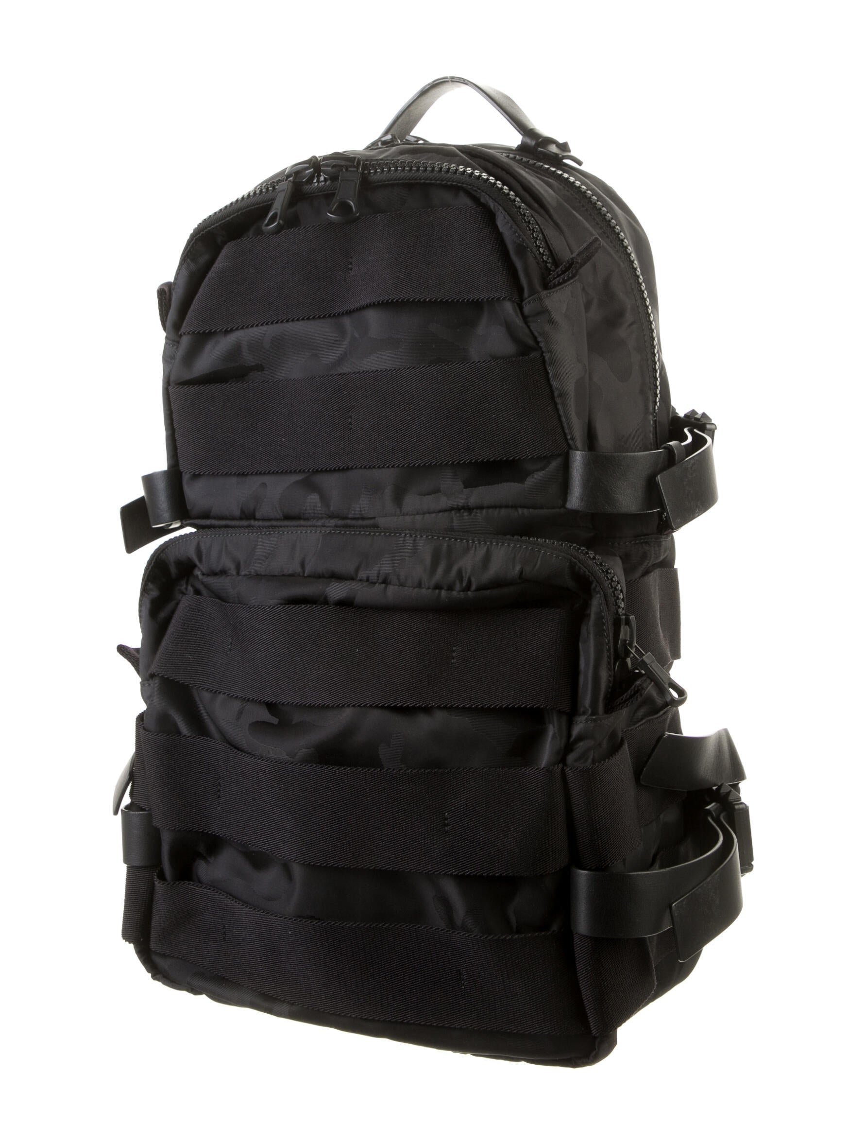 Valentino Nylon Backpack - Black Backpacks, Bags - VAL338184 | The RealReal