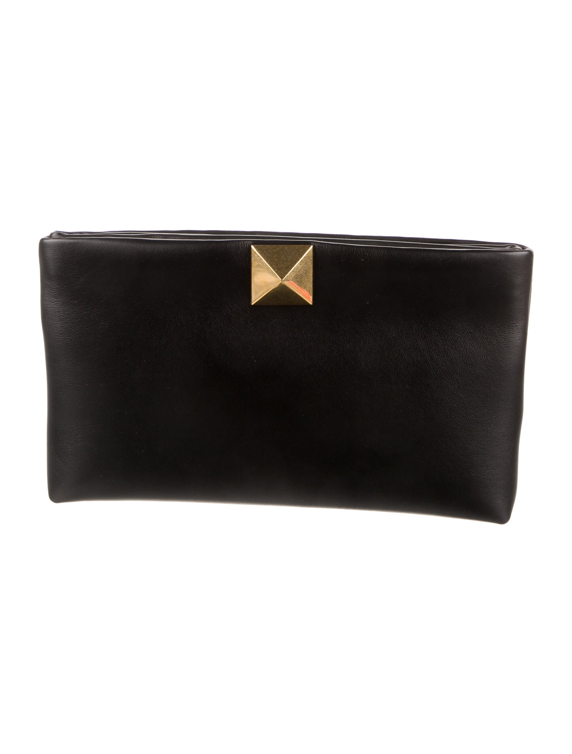 Valentino Embellished Evening Clutch - Black Clutches, Handbags ...